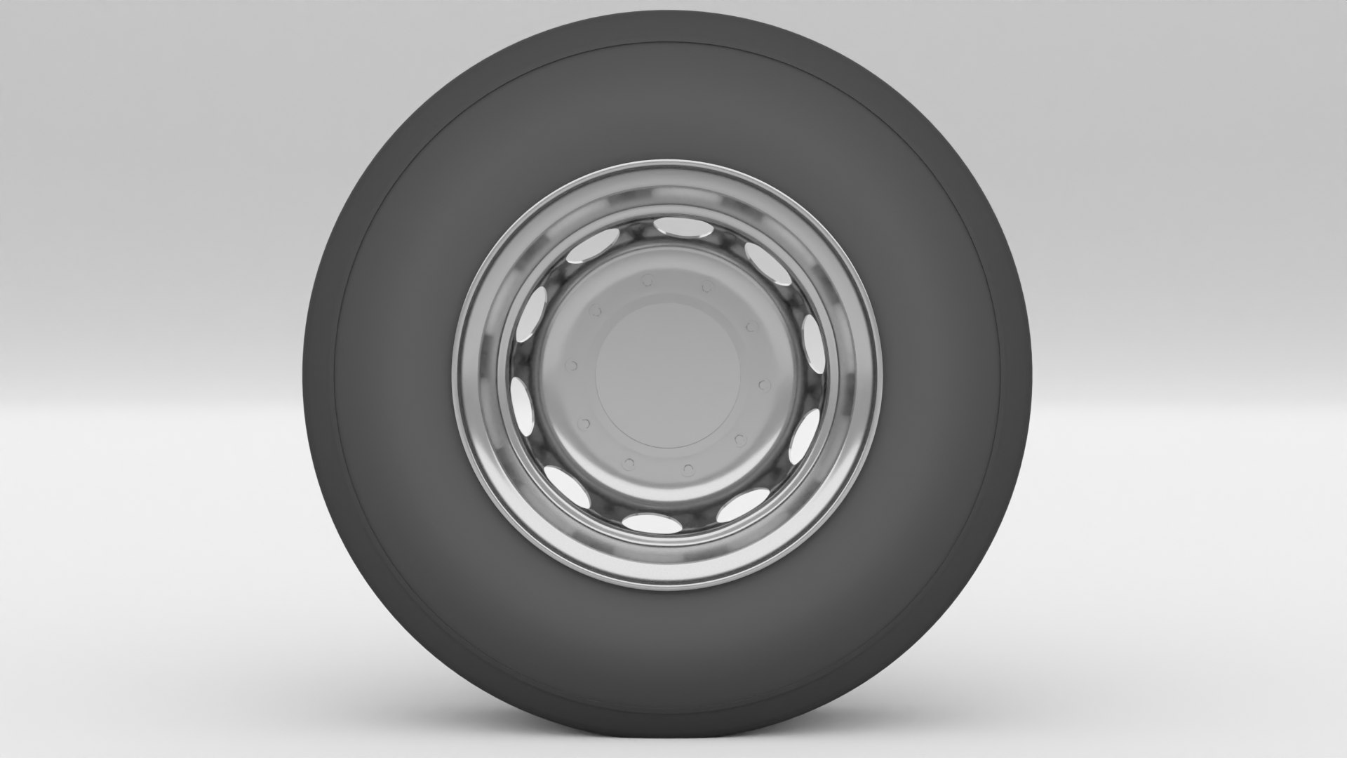 Truck Wheel 3D Model - TurboSquid 1851574