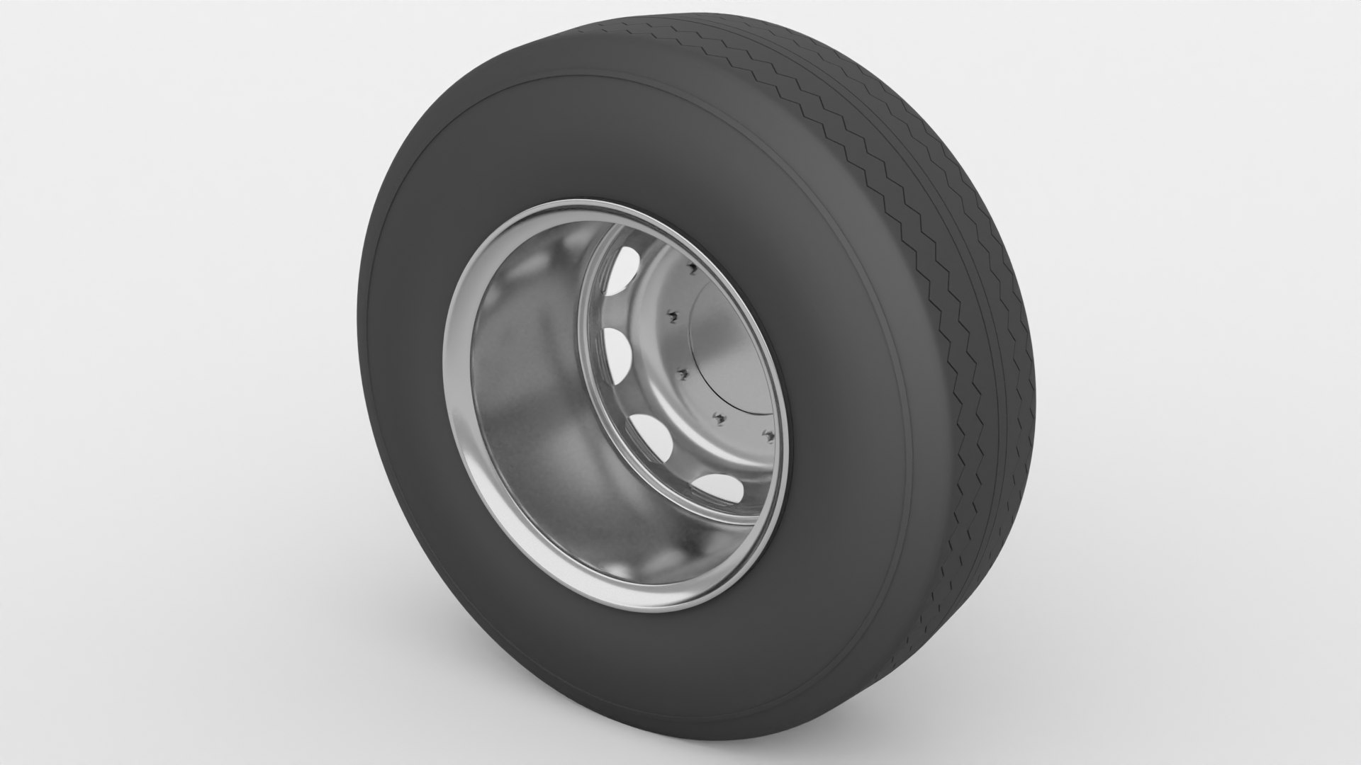 Truck Wheel 3D Model - TurboSquid 1851574
