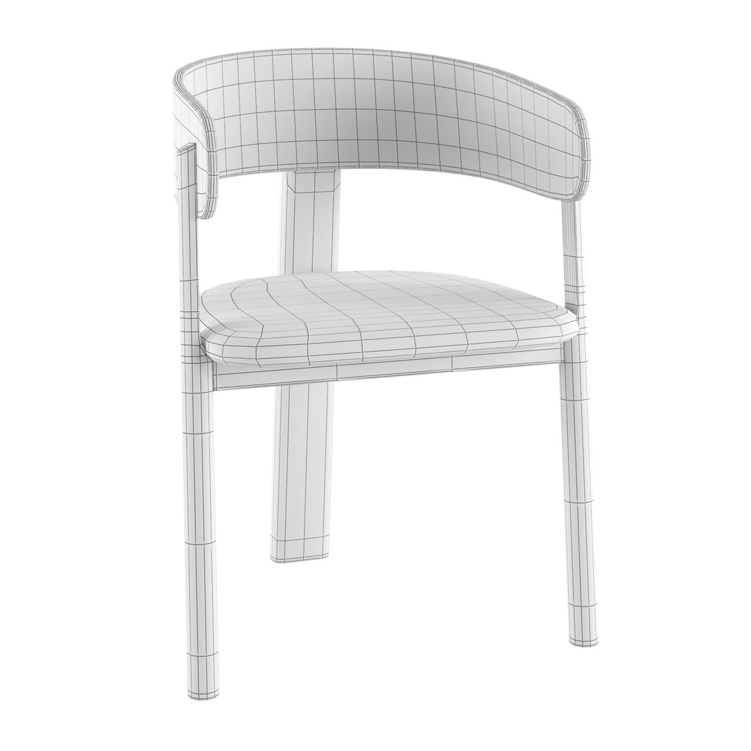 Chair Marais By AMPM 3D Model - TurboSquid 2253175