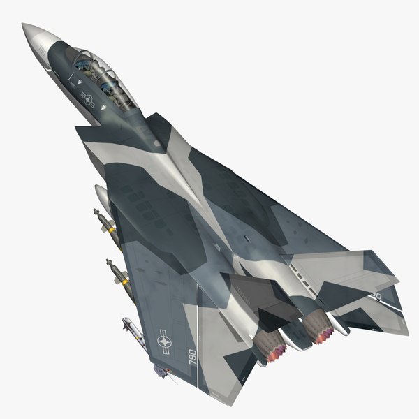 Fictional Fighter Jet Camo3D模型 - TurboSquid 2111779