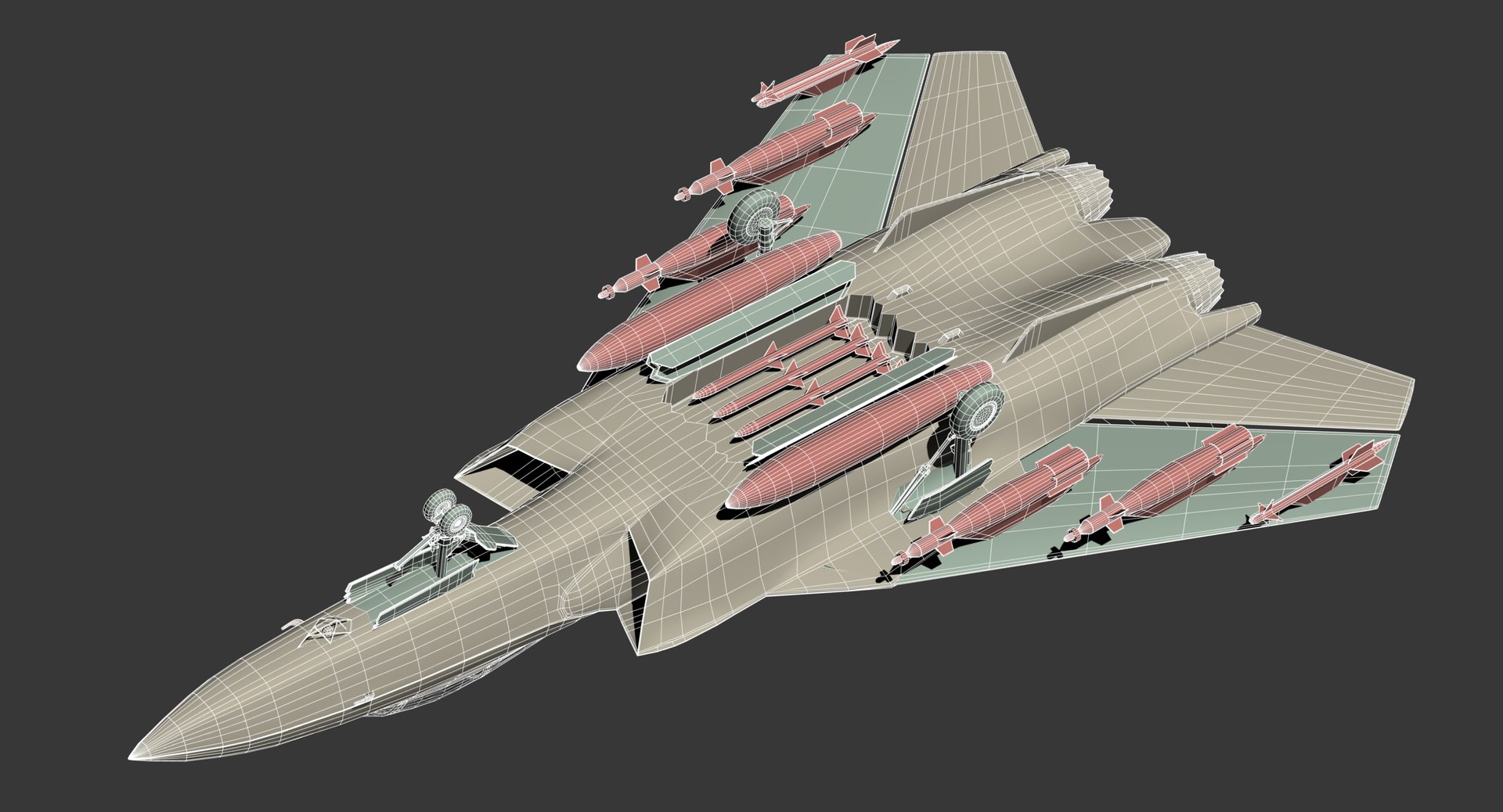 3D Fictional Fighter Jet Camo - TurboSquid 2111779