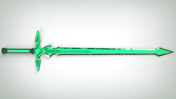 3D model sword dark repulser - TurboSquid 1338490