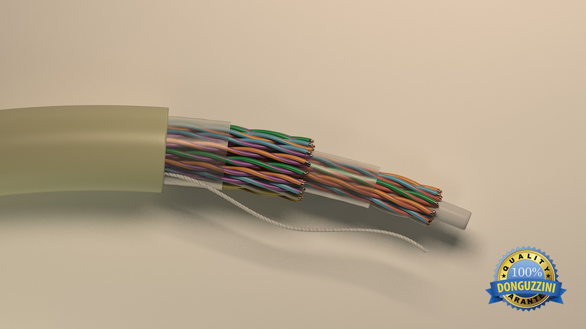 3d Electric Wire Model