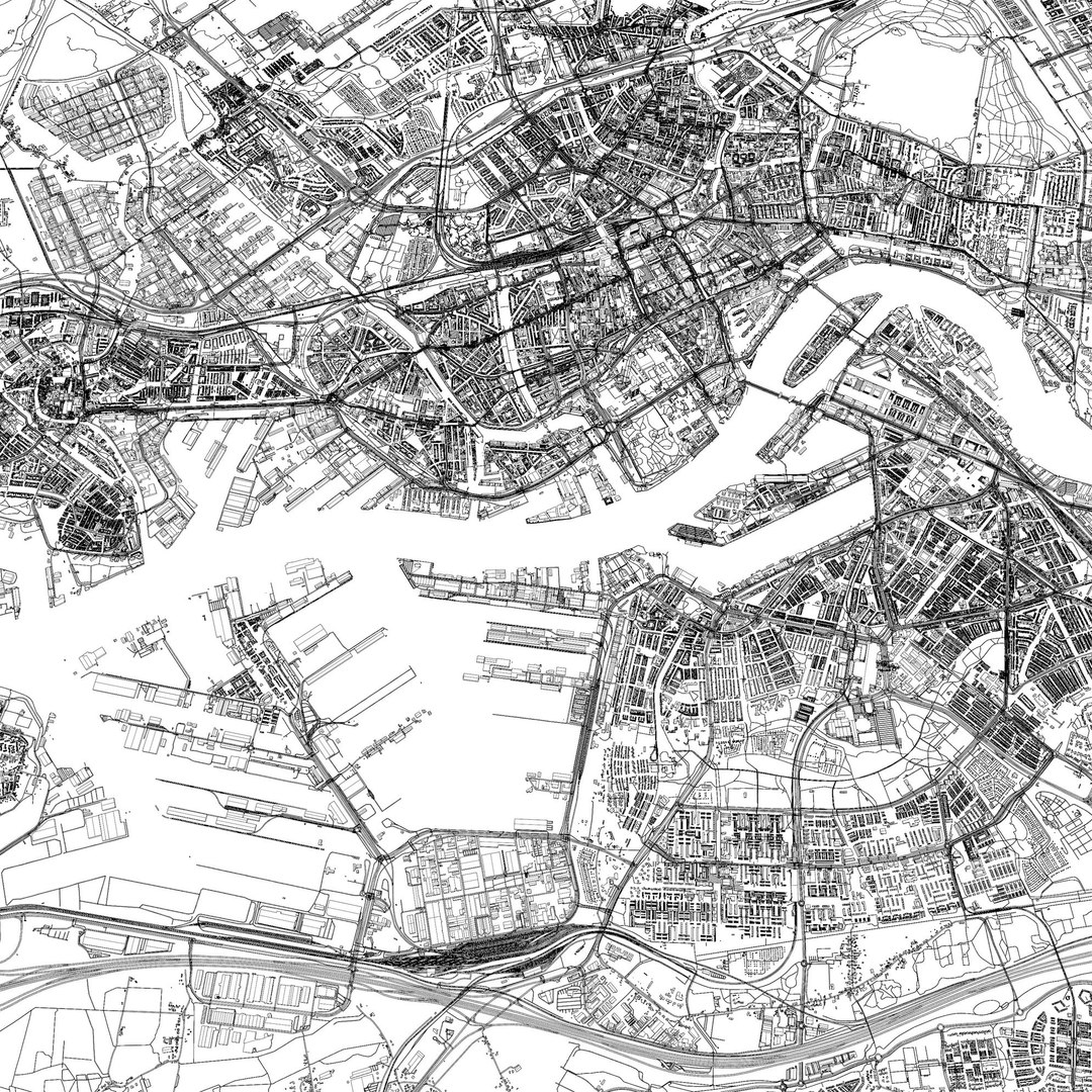 3D Rotterdam Netherlands - City And Urban Model - TurboSquid 2254524