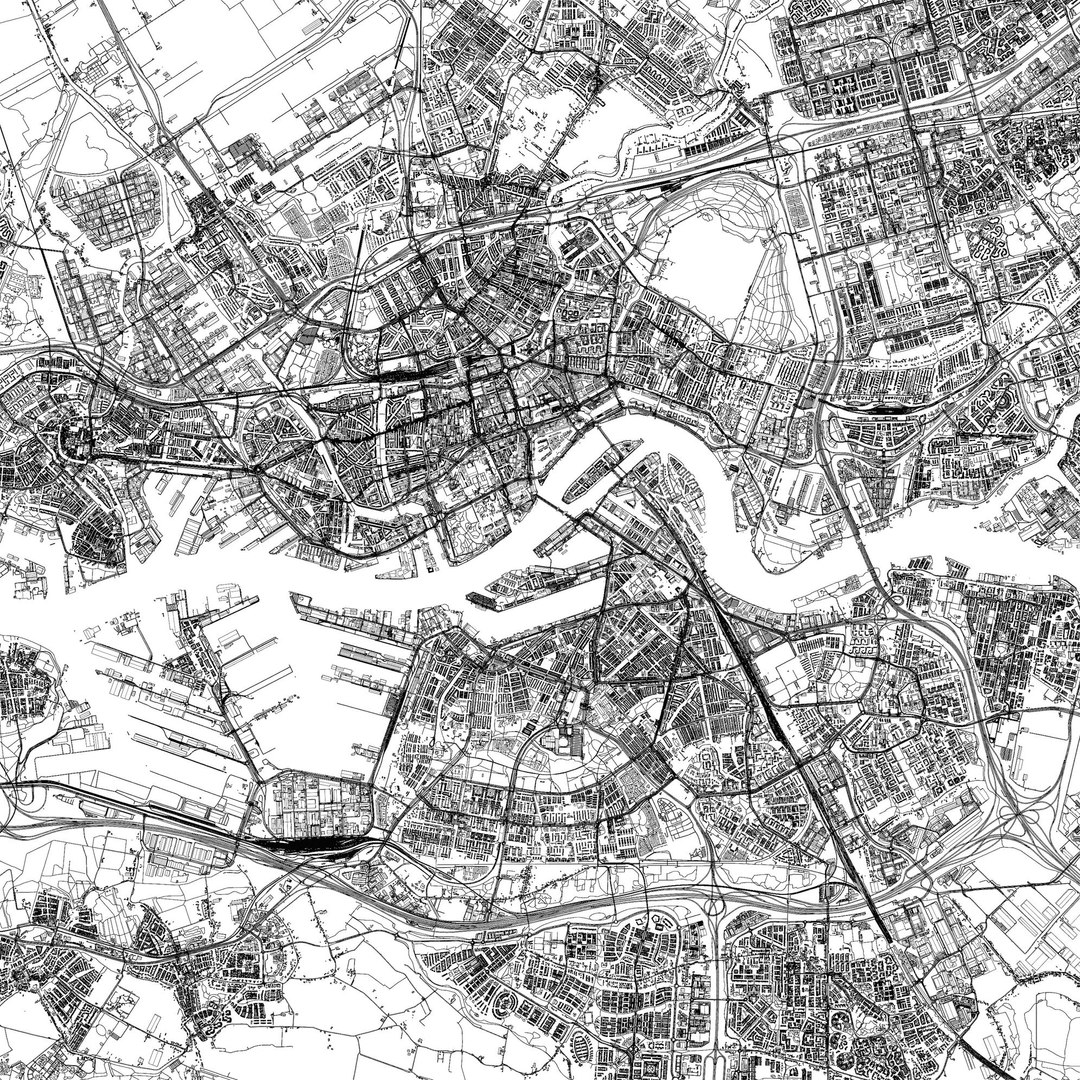 3D Rotterdam Netherlands - City And Urban Model - TurboSquid 2254524