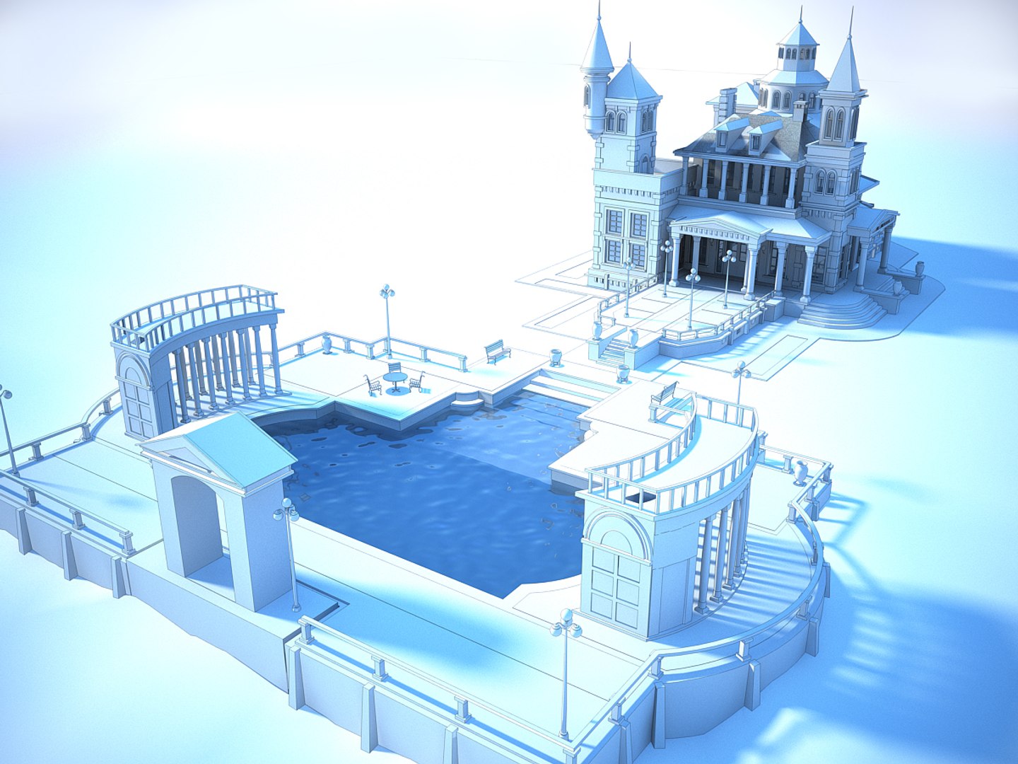 Generic White 3D Model - TurboSquid 1407412