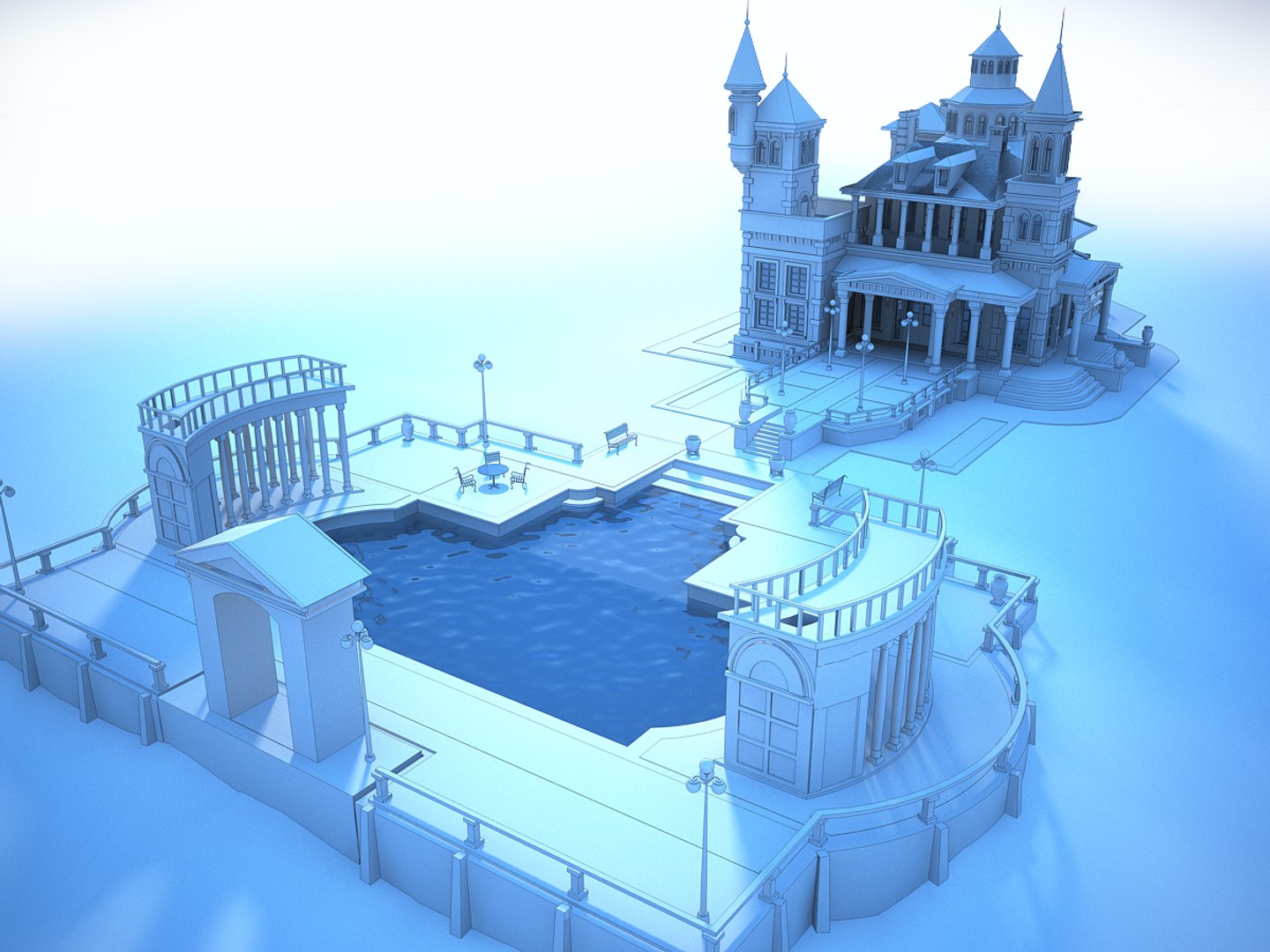 Generic White 3D Model - TurboSquid 1407412