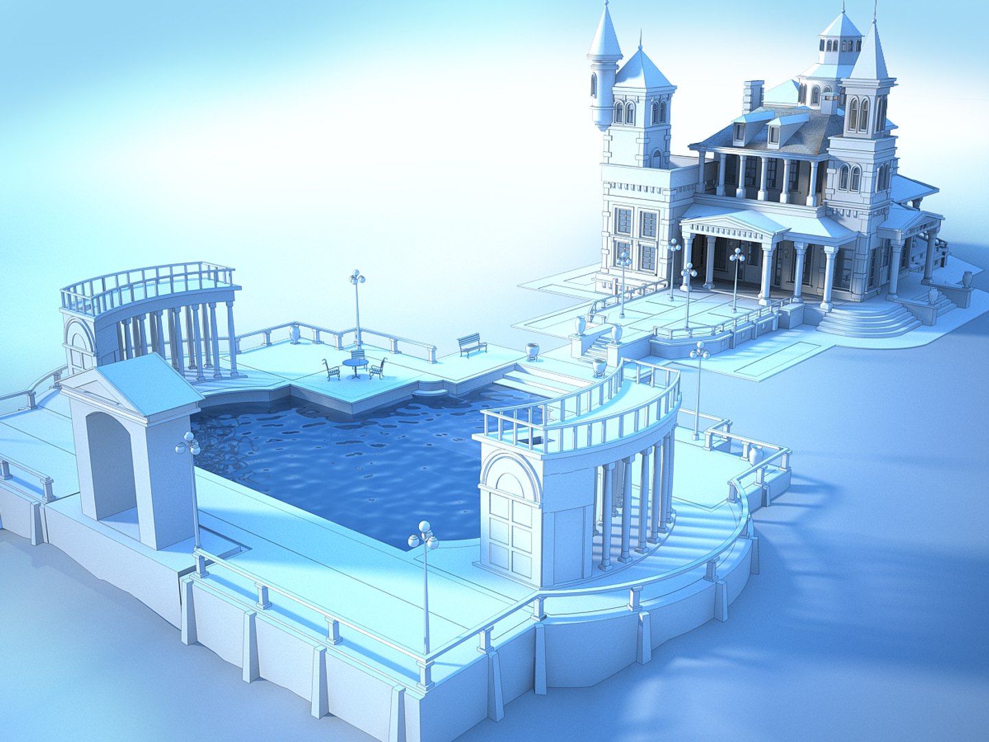 Generic White 3D Model - TurboSquid 1407412