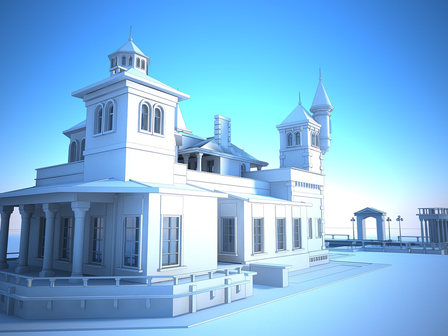 Generic White 3D Model - TurboSquid 1407412