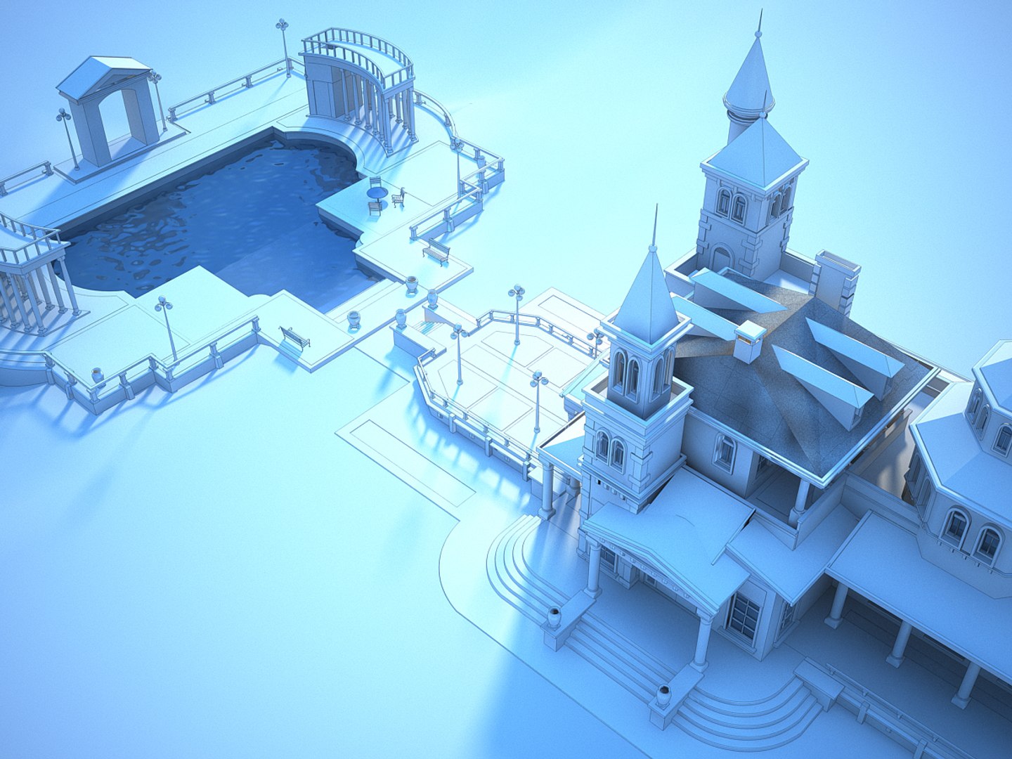 Generic White 3D Model - TurboSquid 1407412