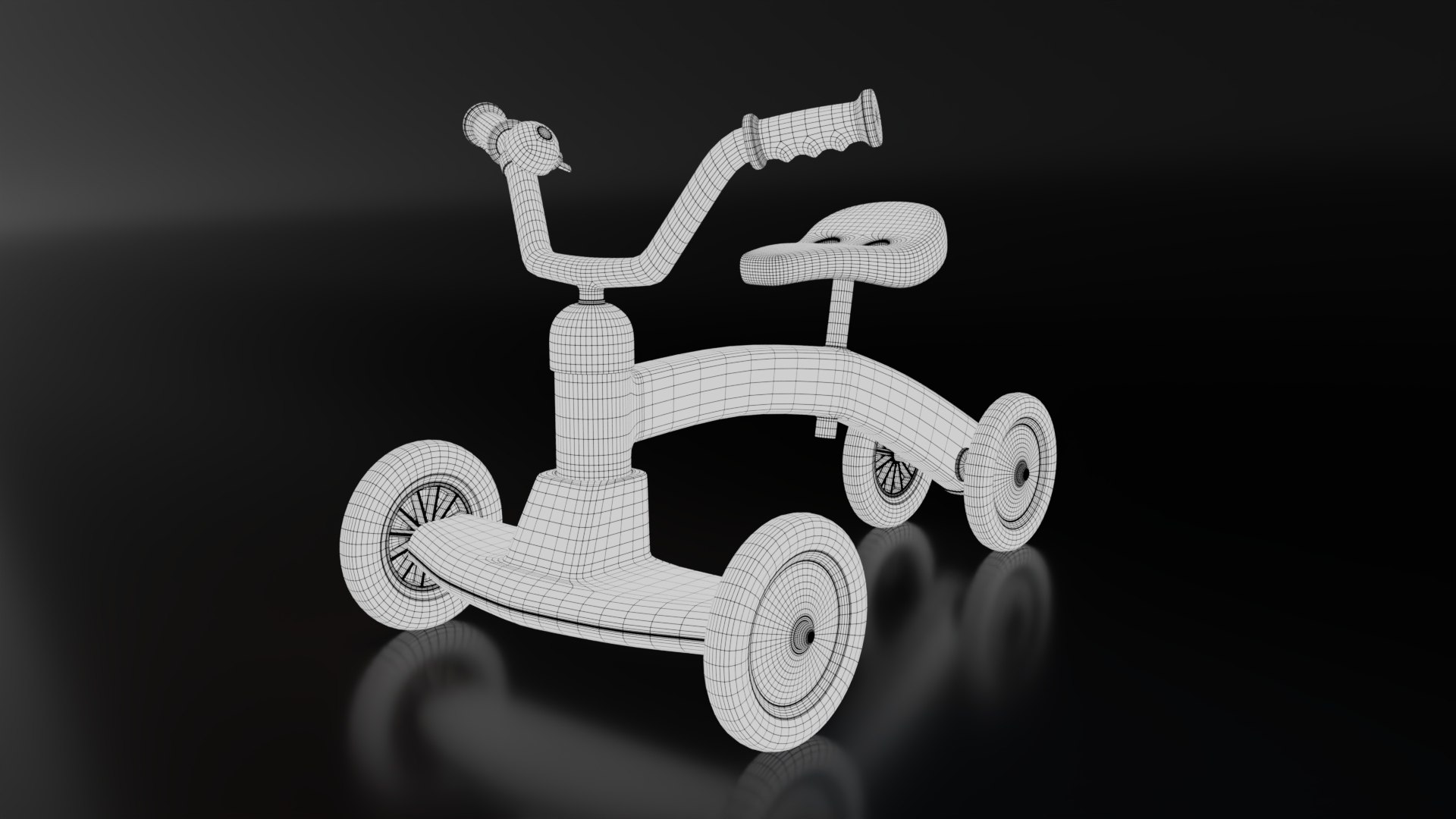 Free 3D Kids Cycle Model - TurboSquid 2269047