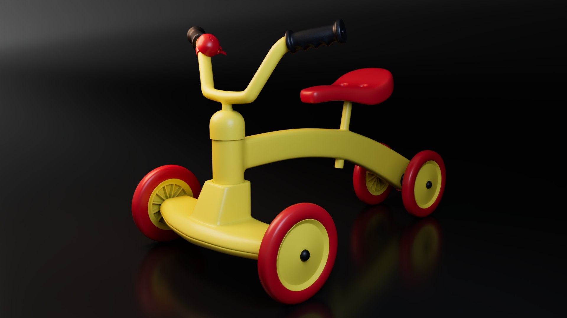 Free 3D Kids Cycle Model - TurboSquid 2269047