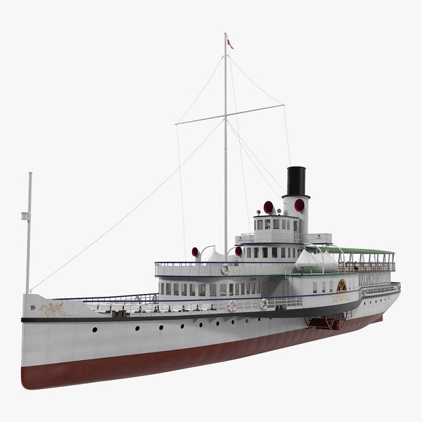 3D Steamship Models | TurboSquid