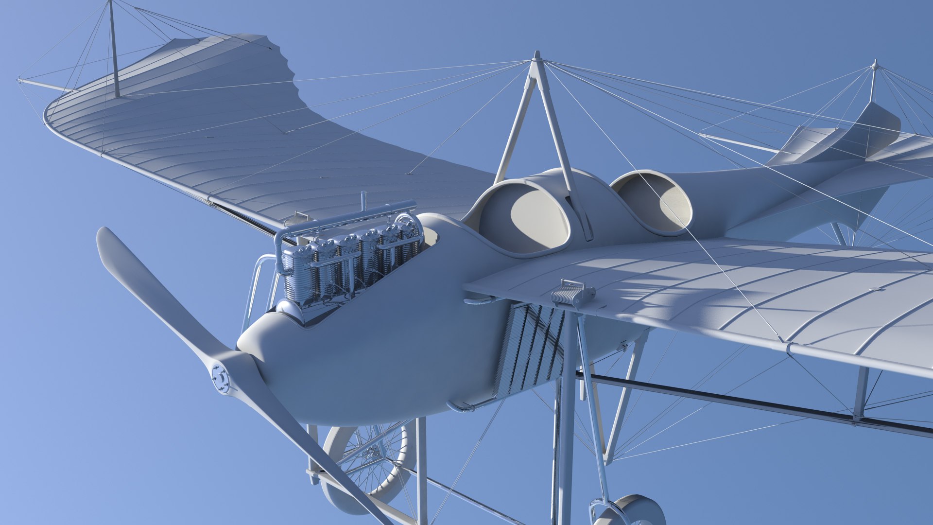 Taube Airplane 3d X
