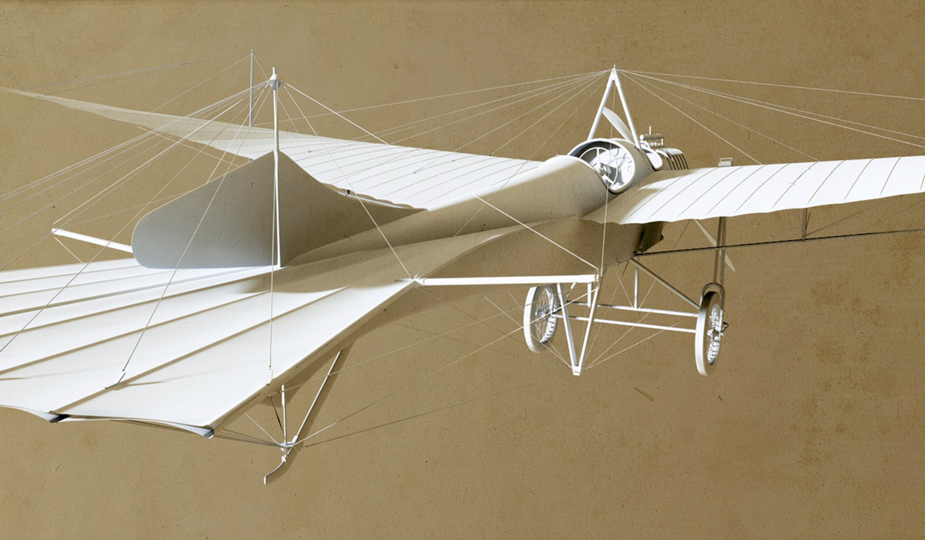 Taube Airplane 3d X