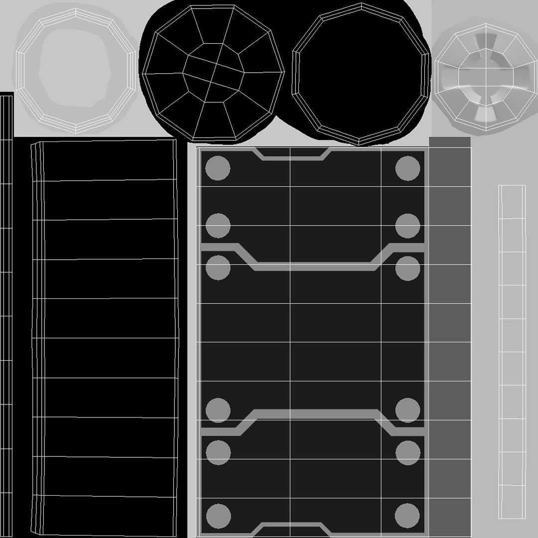 Set Of Futuristic Rifle Cartridges 3D Model - TurboSquid 2194832