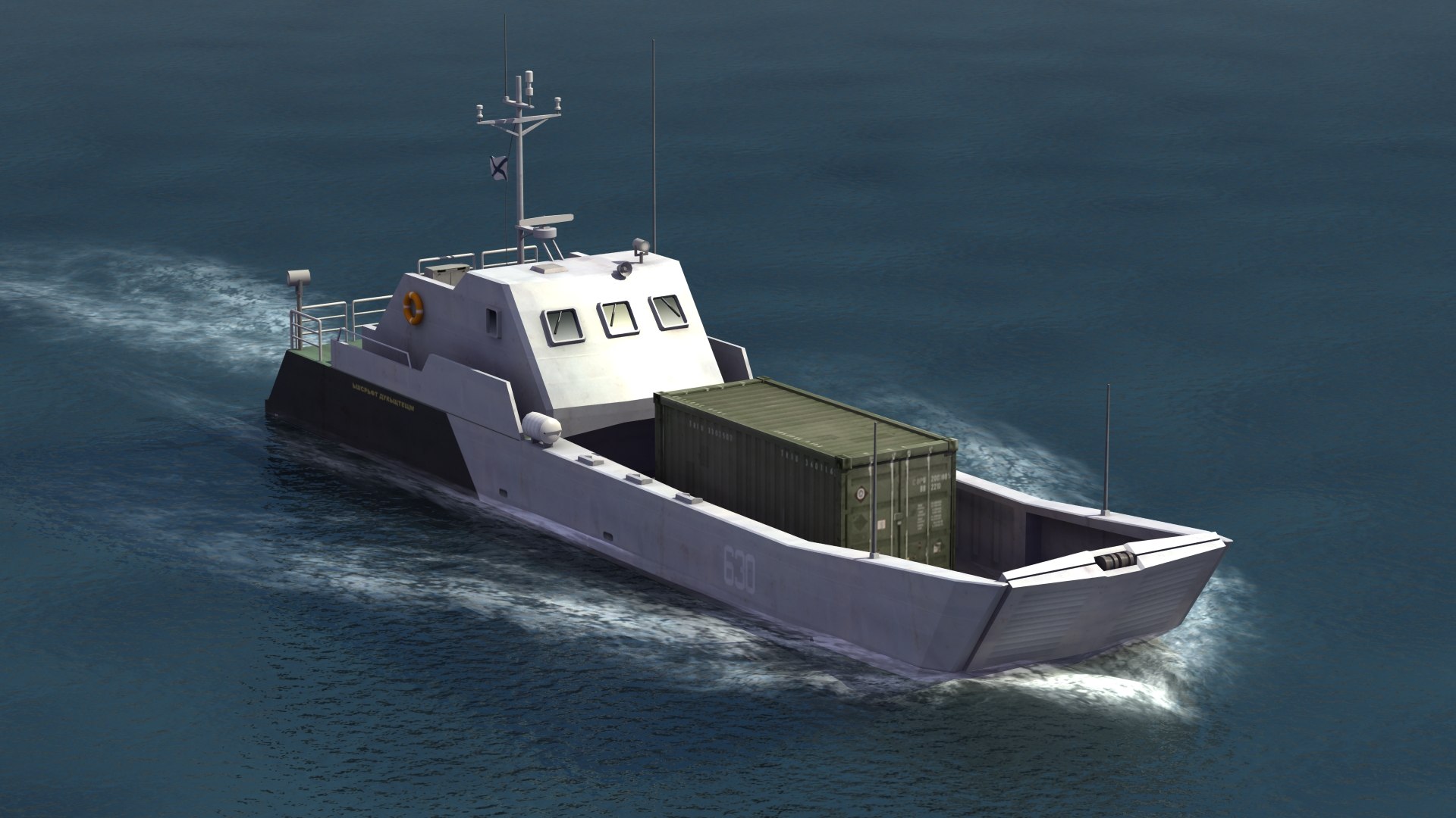 3D serna class landing craft - TurboSquid 1479466