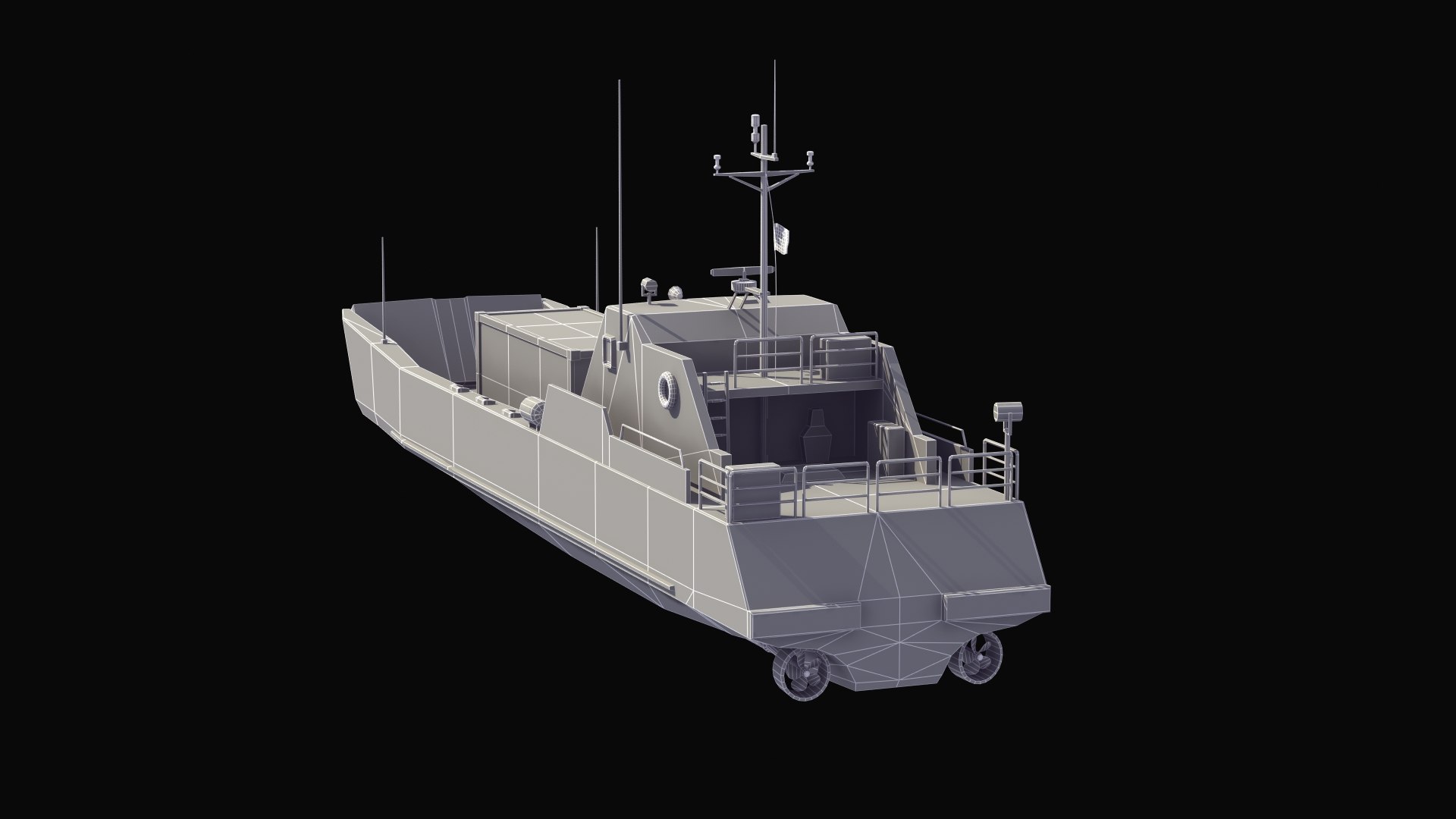 3D serna class landing craft - TurboSquid 1479466