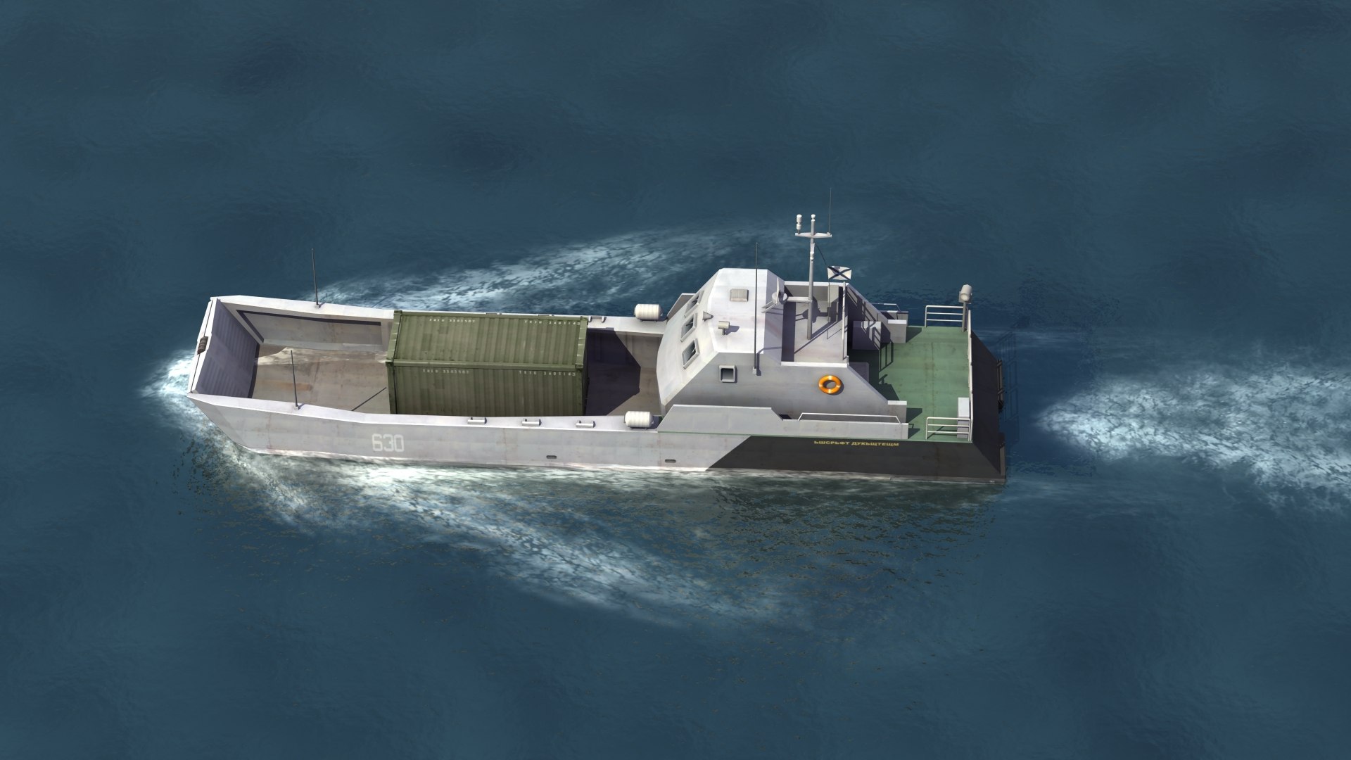 3D serna class landing craft - TurboSquid 1479466