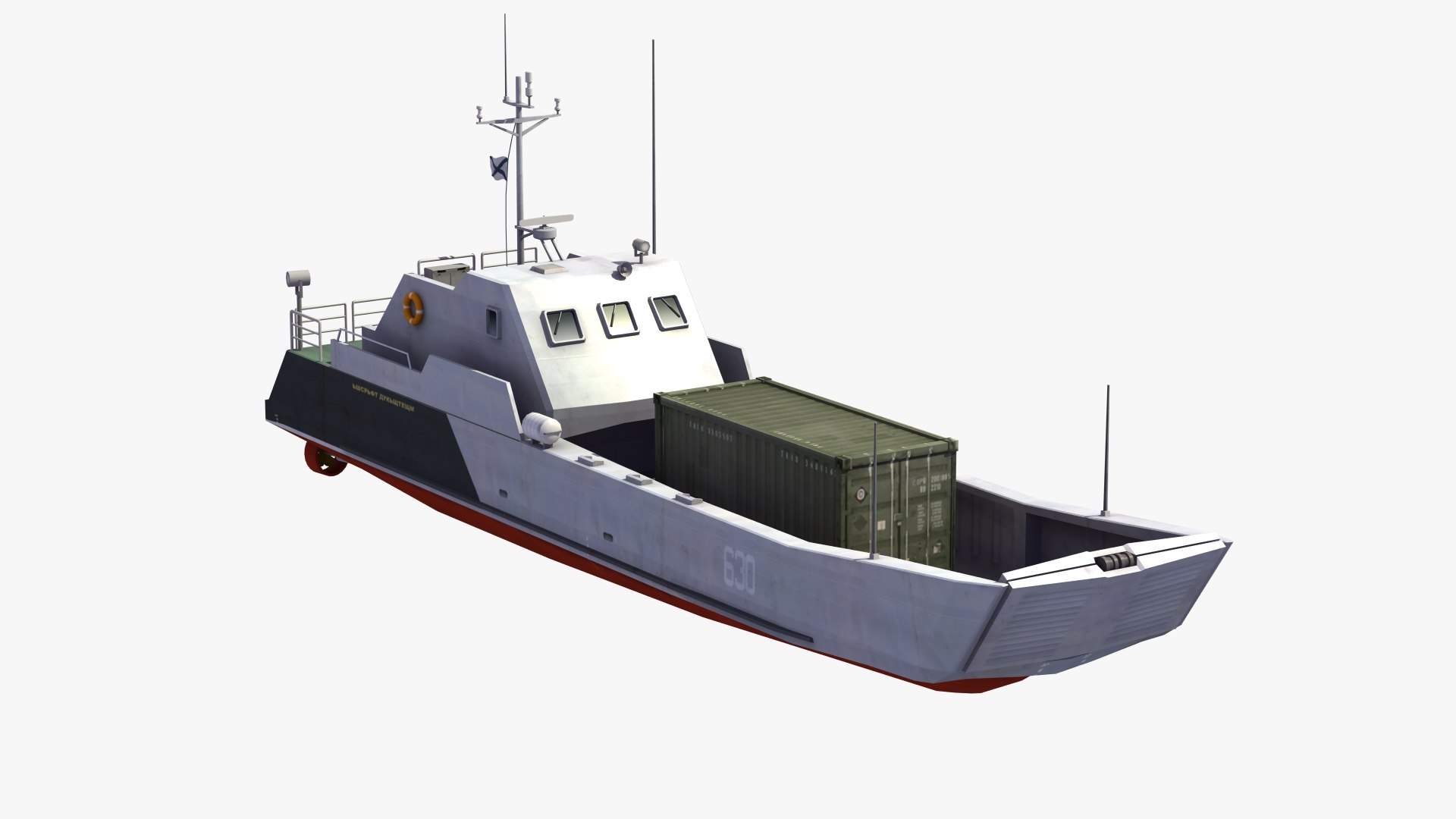 3D serna class landing craft - TurboSquid 1479466