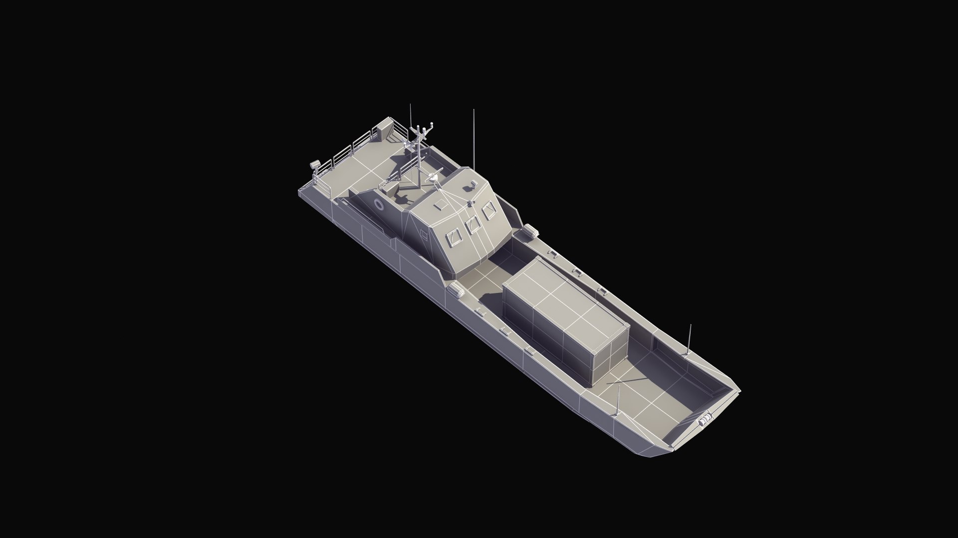 3D serna class landing craft - TurboSquid 1479466