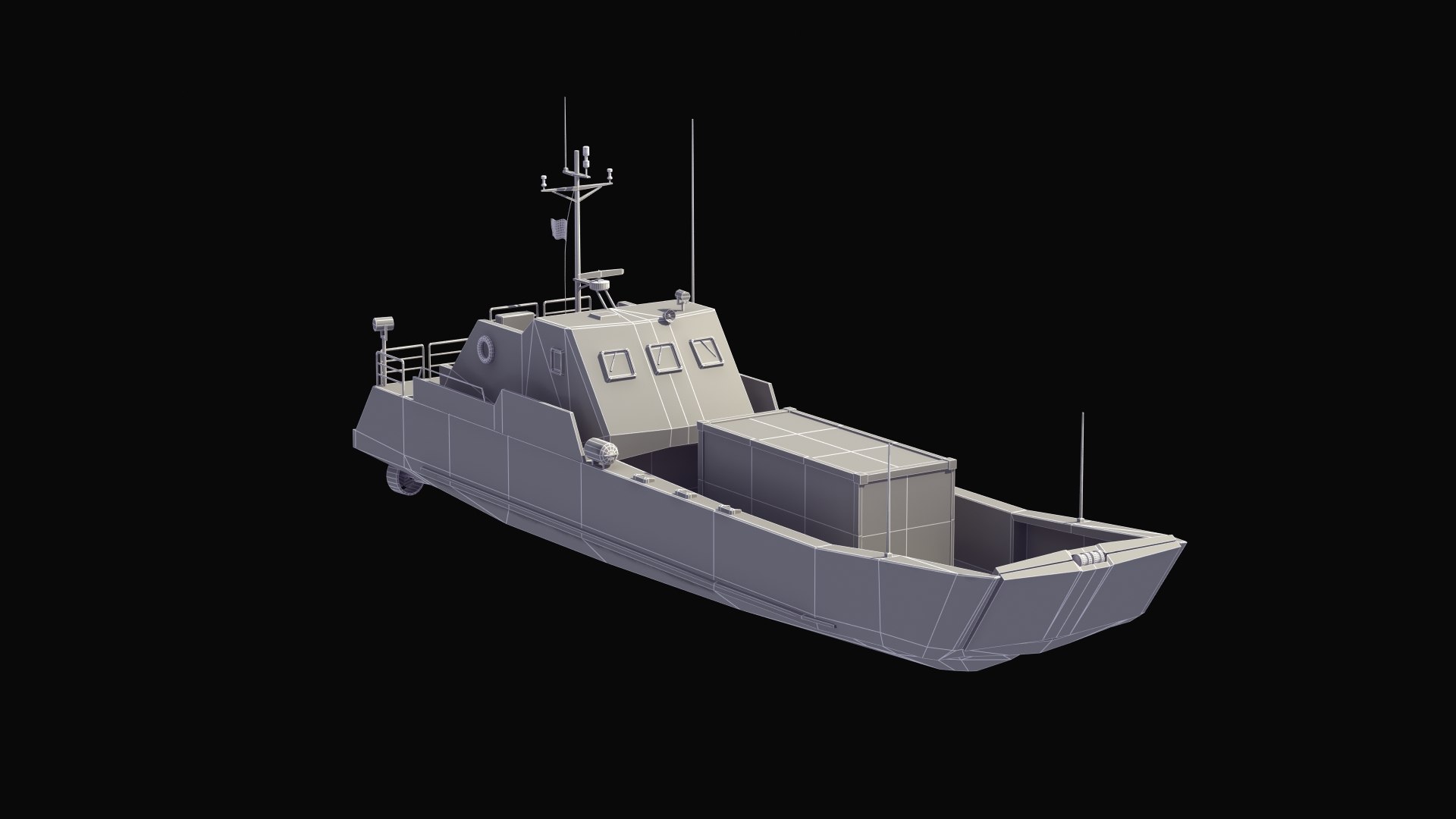 3D serna class landing craft - TurboSquid 1479466