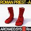 3d Roman Priest Flamen Set Model