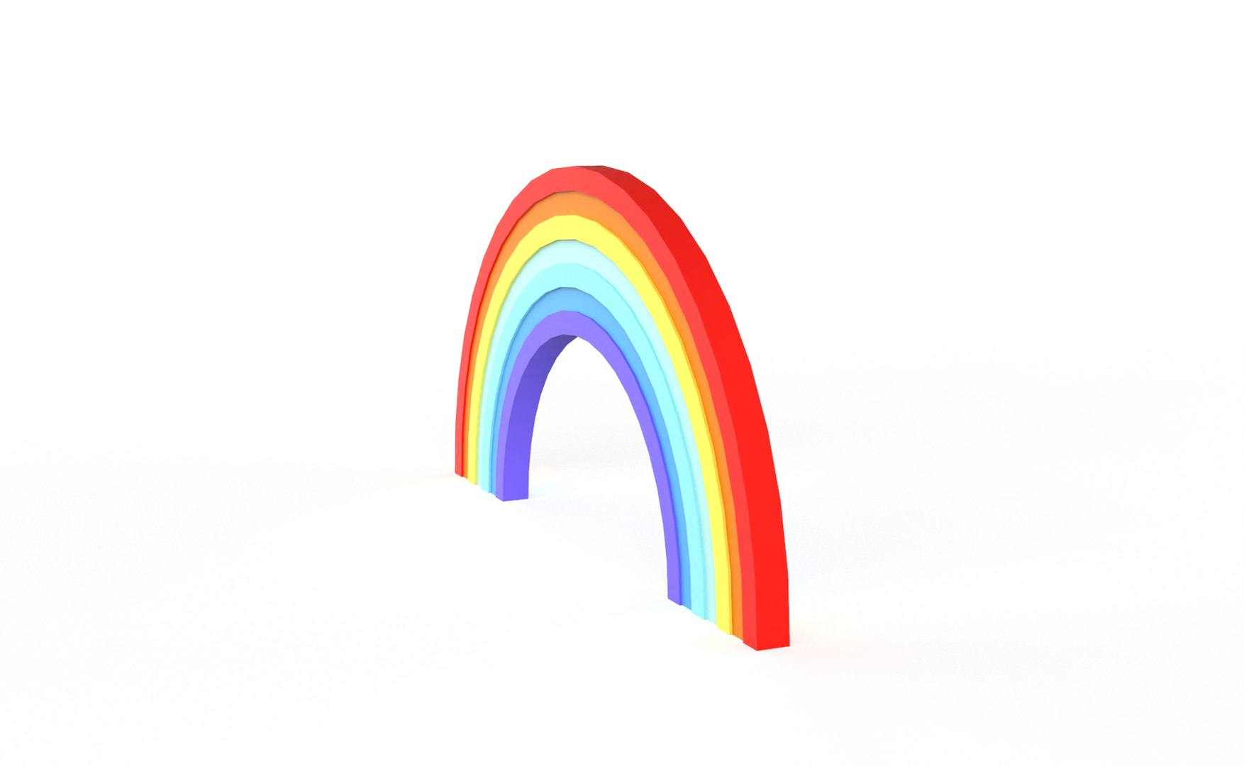3D Prop78 Rainbow - TurboSquid 2252543