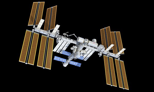 modelo 3d Estación Espacial Internacional ISS - TurboSquid 1402743