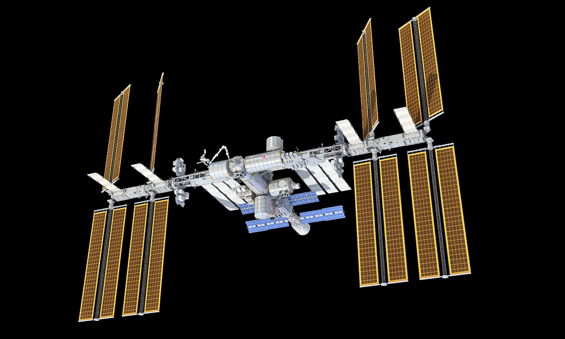 3D iss international space station model - TurboSquid 1402743