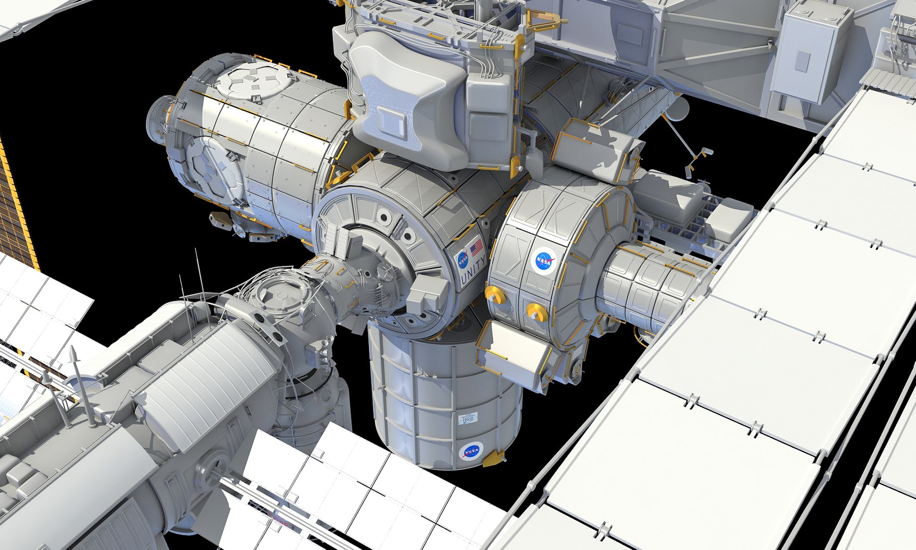 3D iss international space station model - TurboSquid 1402743