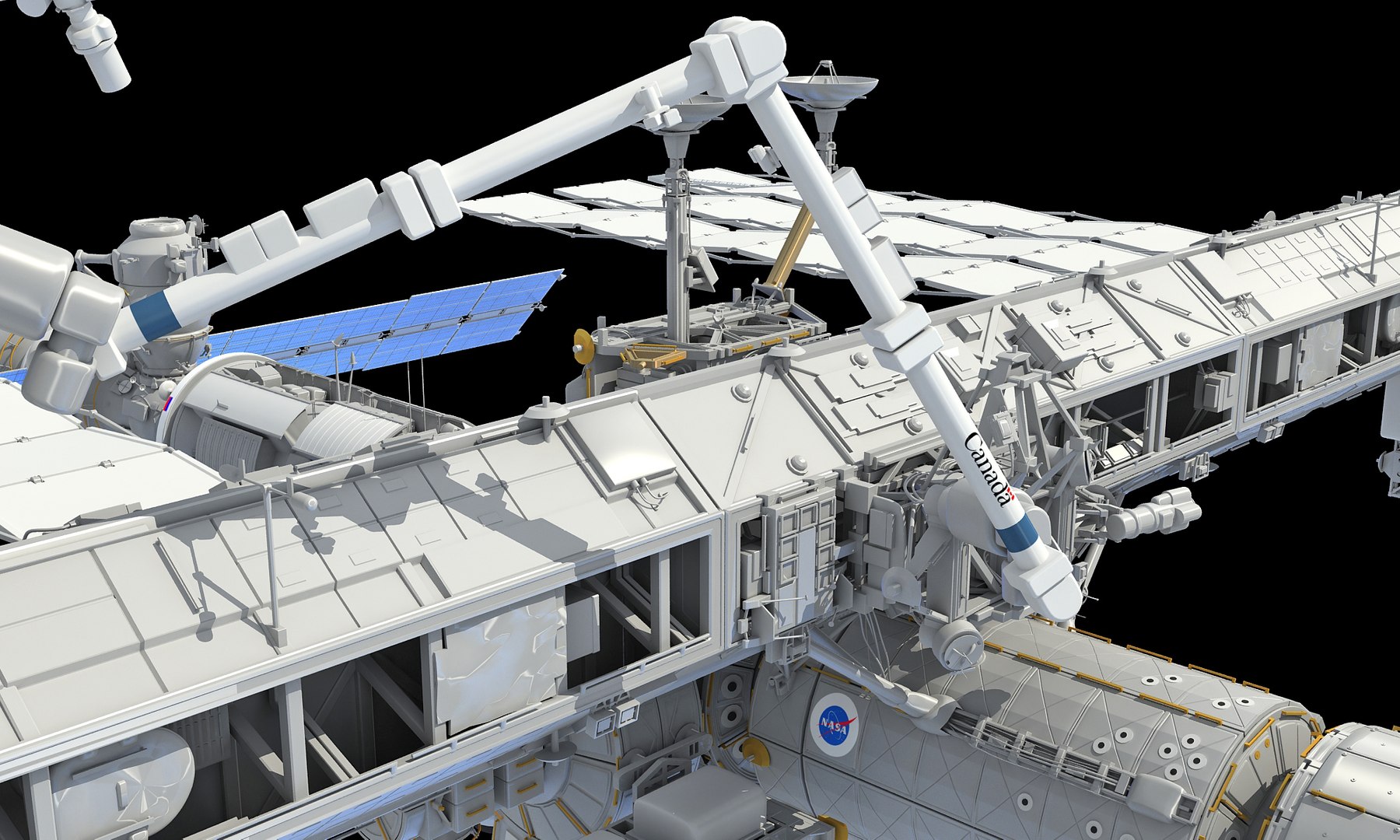3D iss international space station model - TurboSquid 1402743