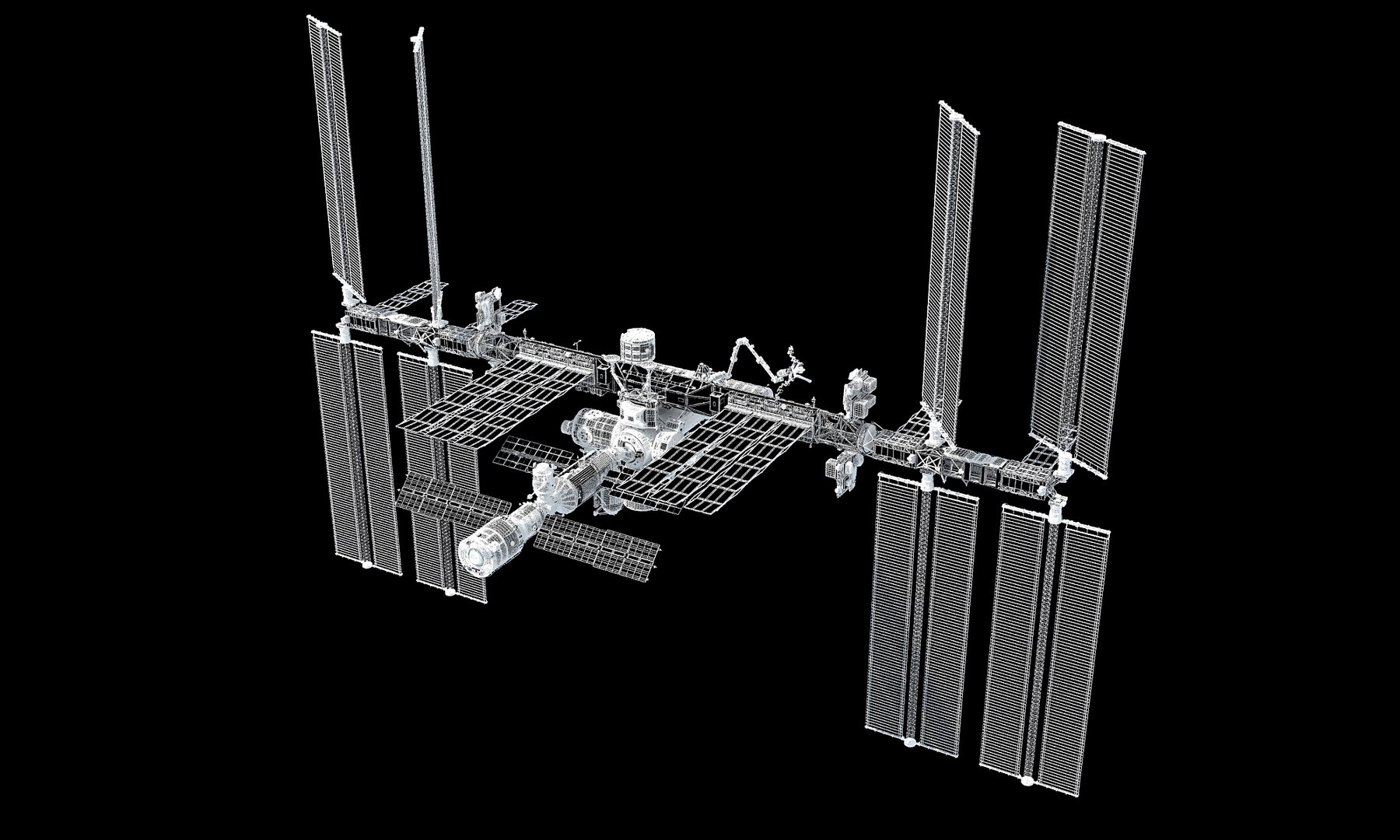 3D iss international space station model - TurboSquid 1402743