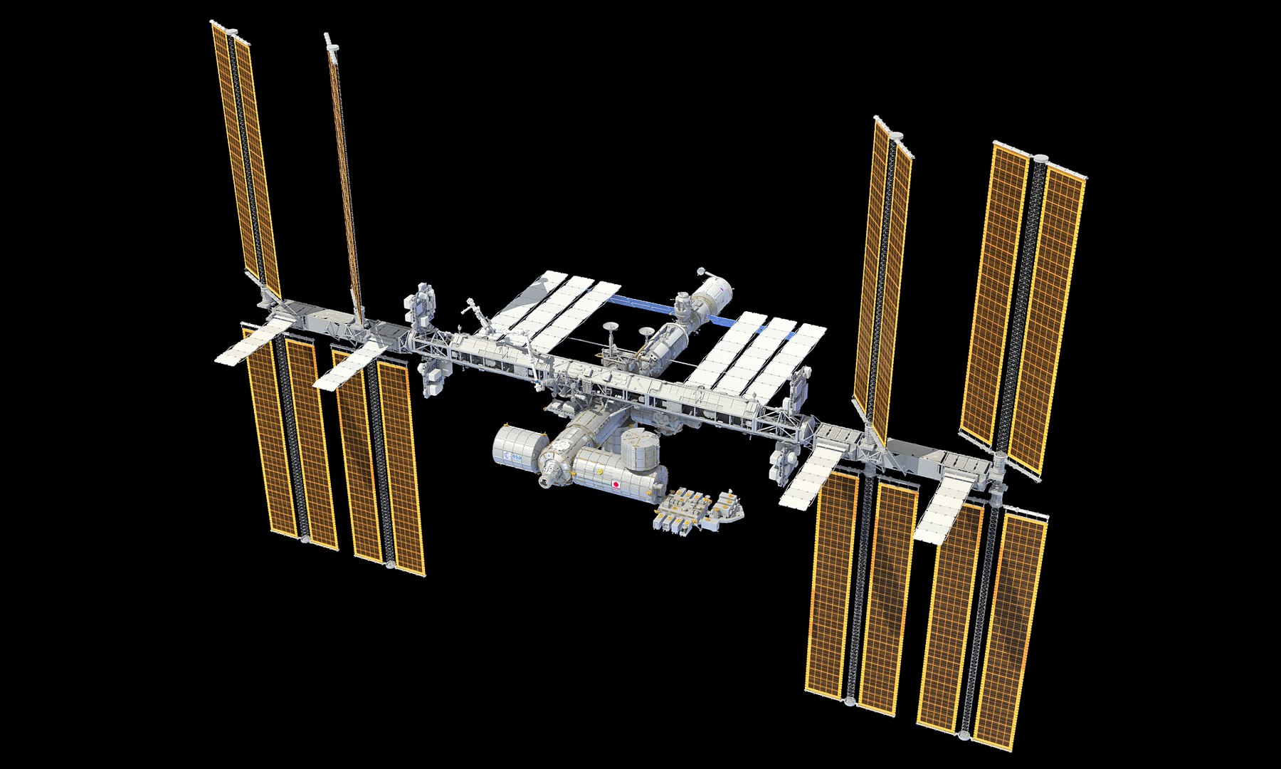 3D iss international space station model - TurboSquid 1402743
