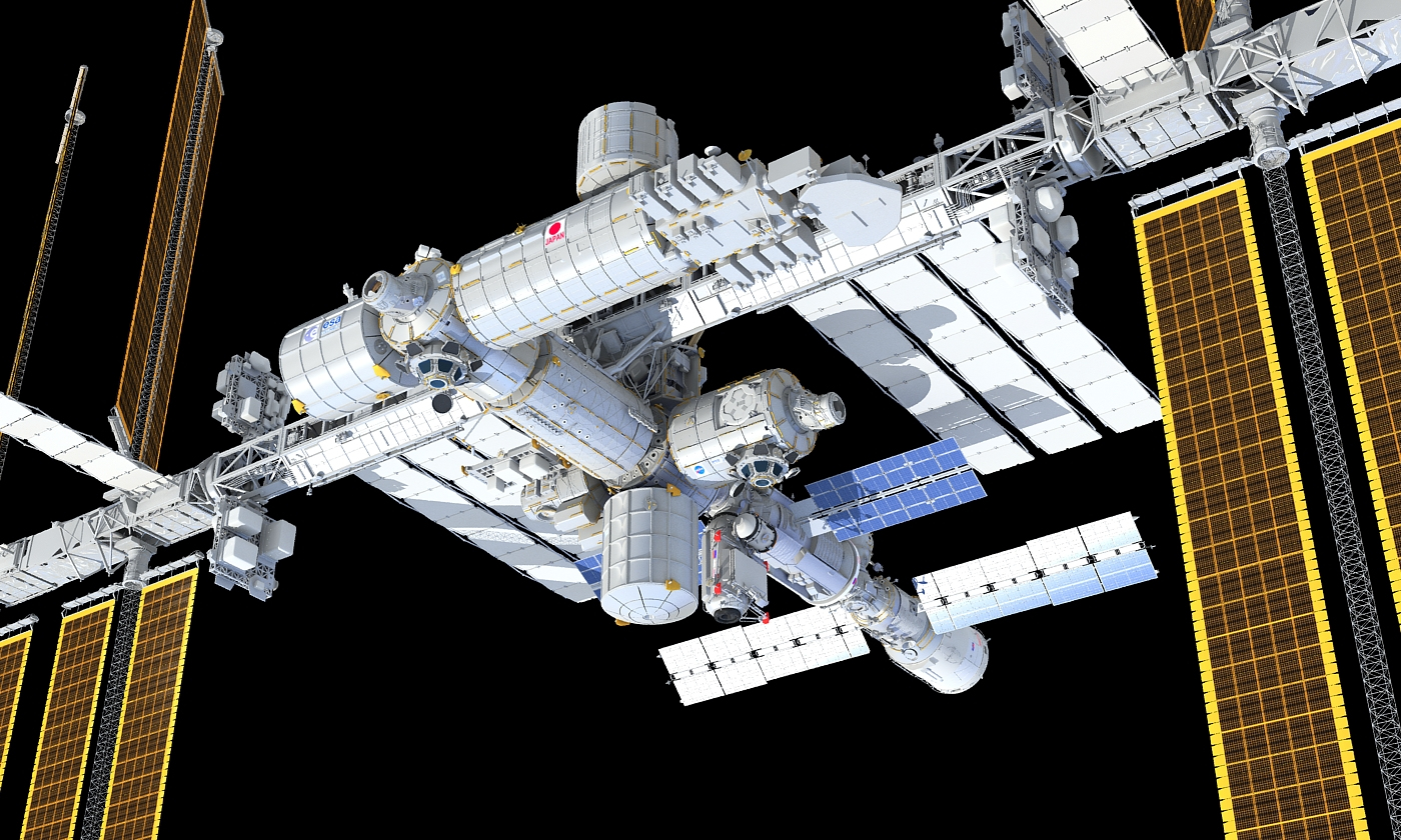 3D iss international space station model - TurboSquid 1402743