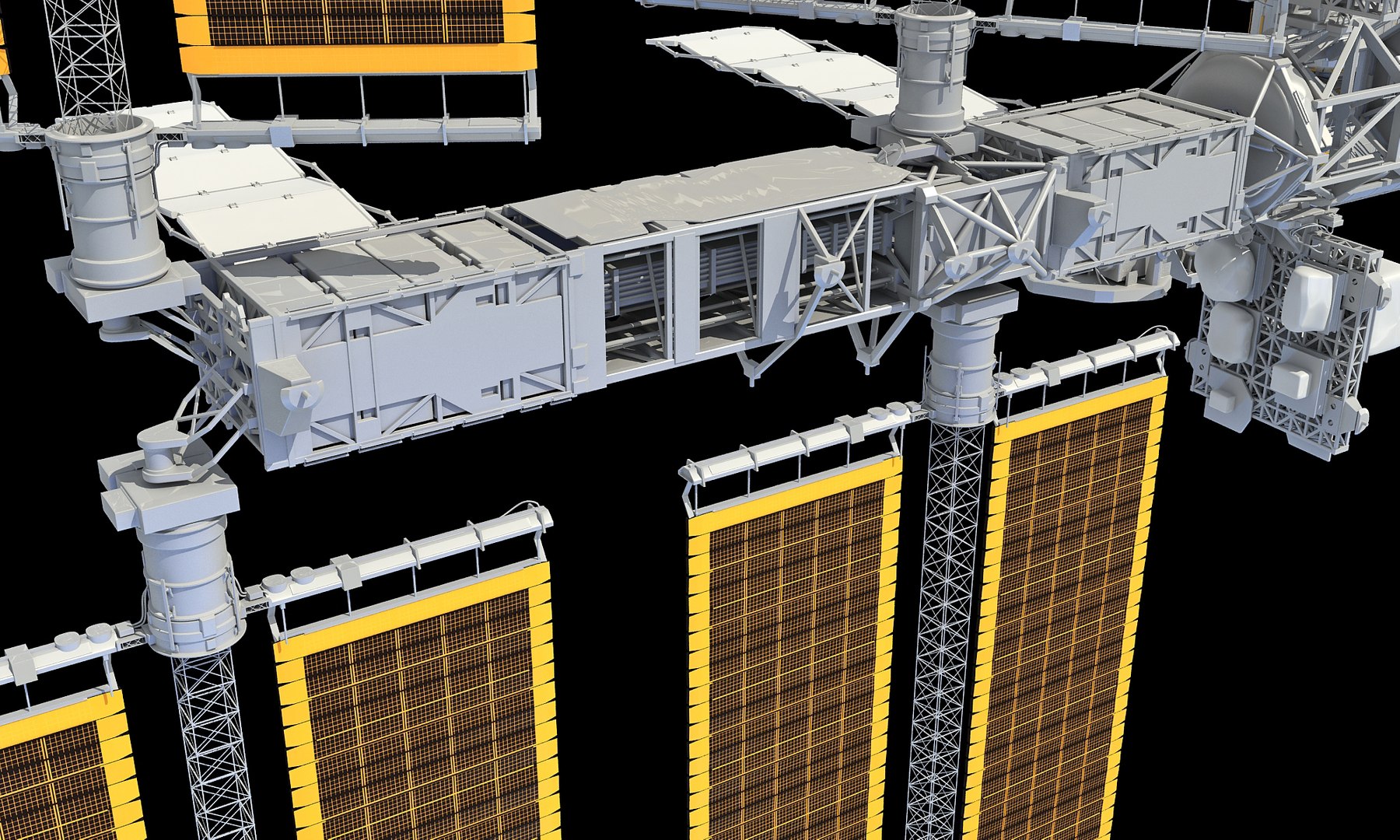 3D iss international space station model - TurboSquid 1402743