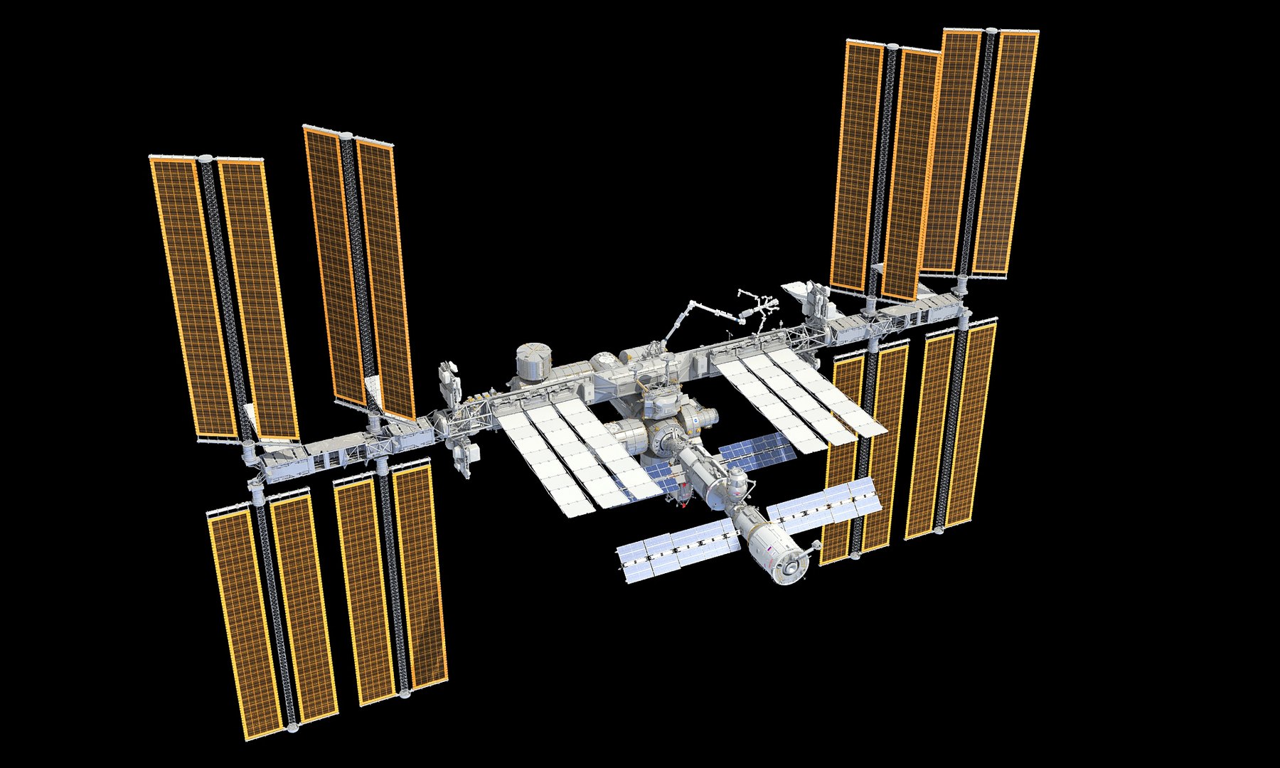 3D iss international space station model - TurboSquid 1402743