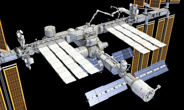 modelo 3d Estación Espacial Internacional ISS - TurboSquid 1402743