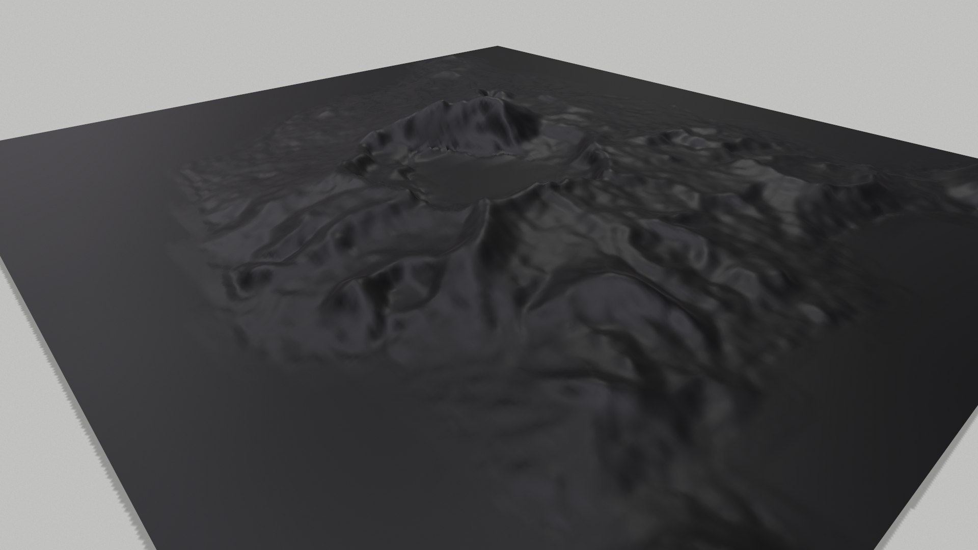 Mountain landscape Taal Volcano 3D model - TurboSquid 2156686