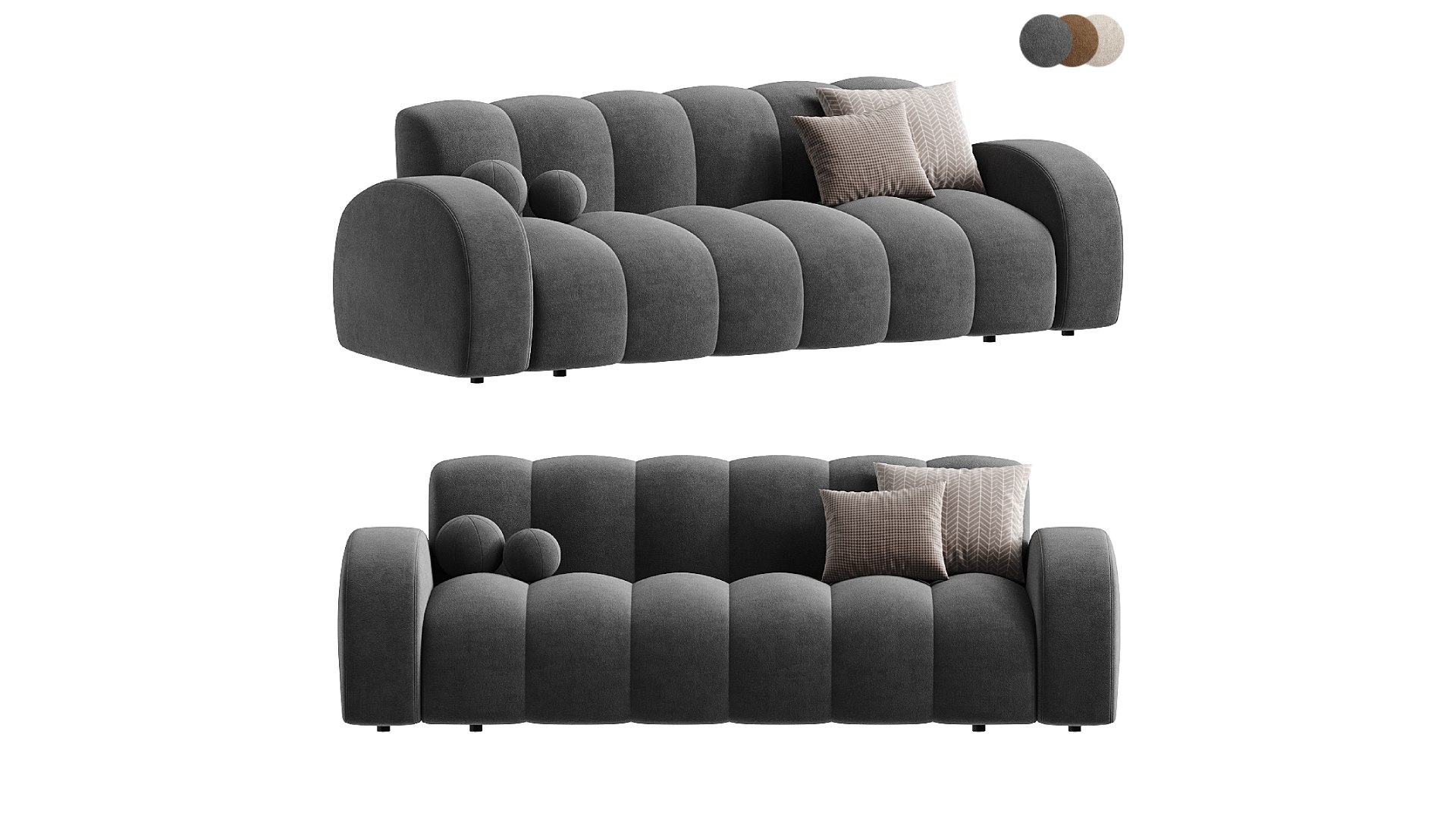 Renzo Sofa Lukas Ranch 3D Model - TurboSquid 2204050