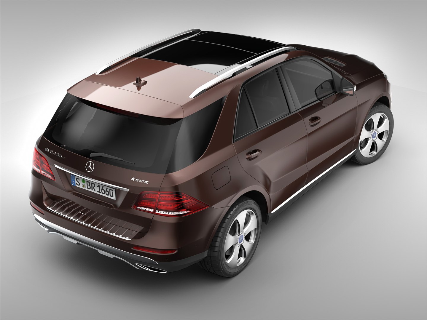 3d Model Mercedes Benz Gle