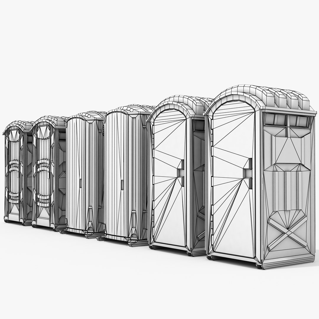 Set toilets 3D model - TurboSquid 1287695