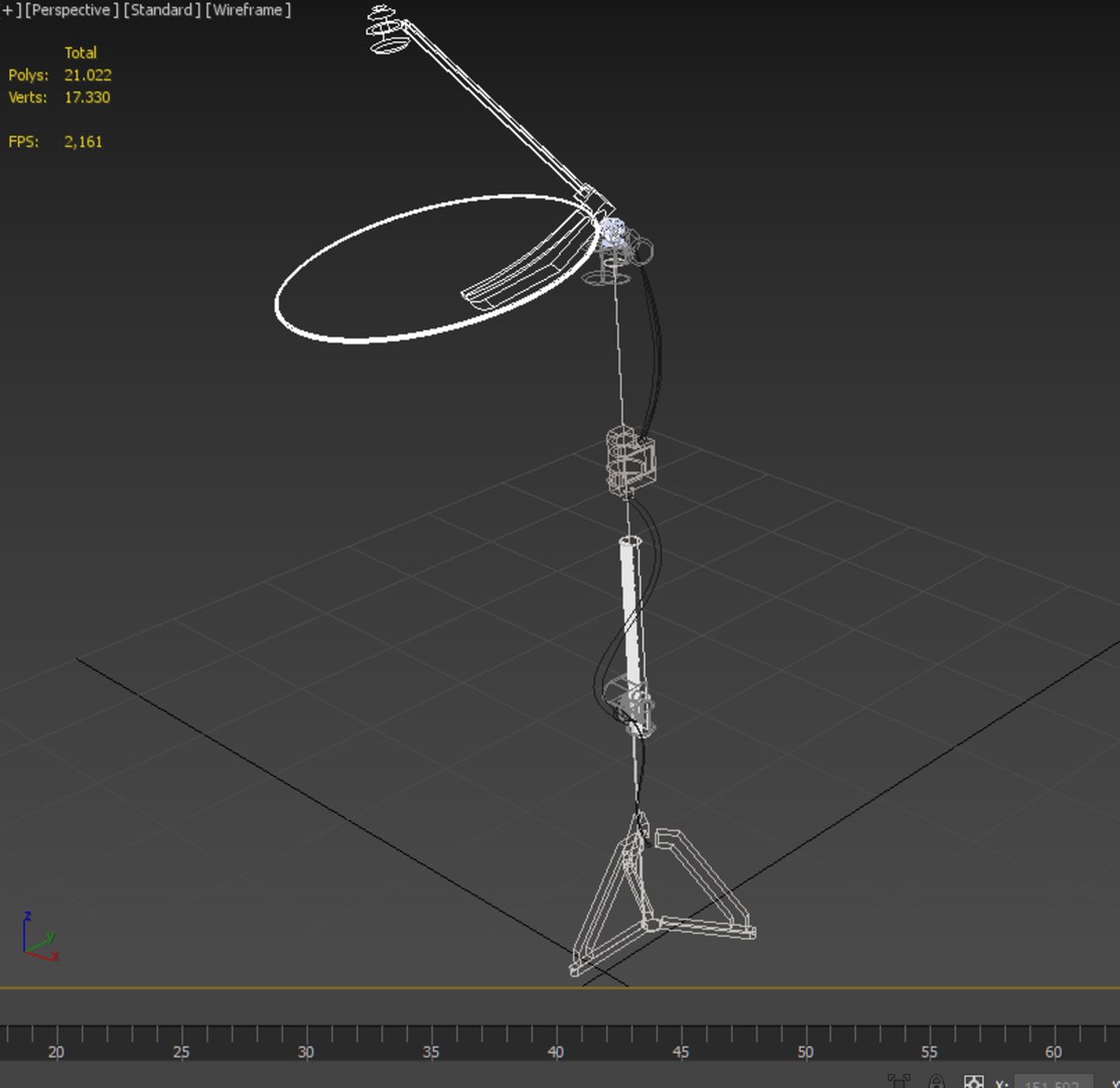3D PARABOLIC ANTENNA TRACKER TRACKING SYSTEM - TurboSquid 2217801