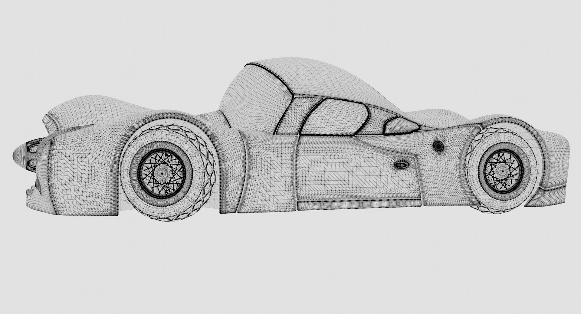 Concept Car Cartoon Style 3D Model - TurboSquid 1447525