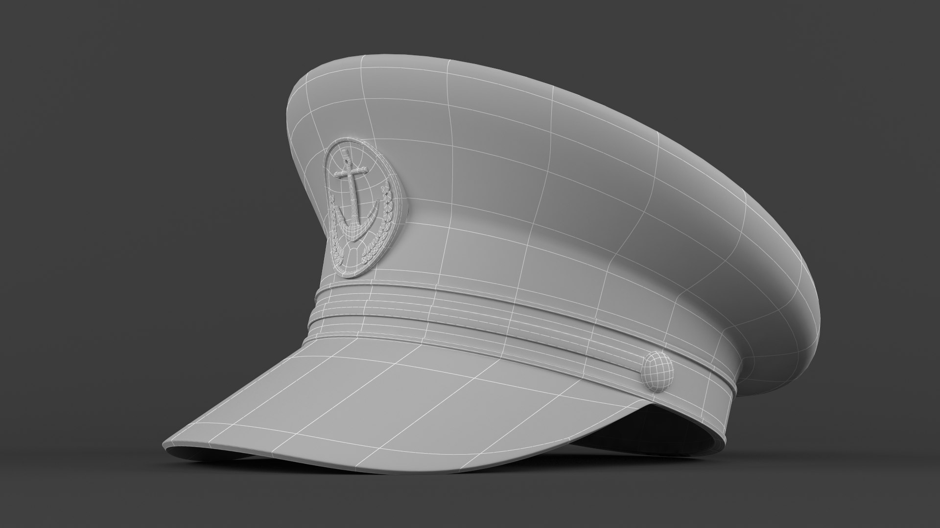 Captain Hat 3D Model - TurboSquid 1955209