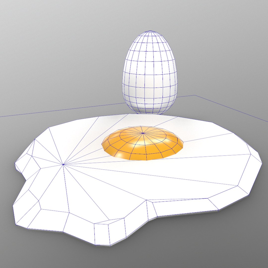 3D Model Egg Ready Games - TurboSquid 1289380