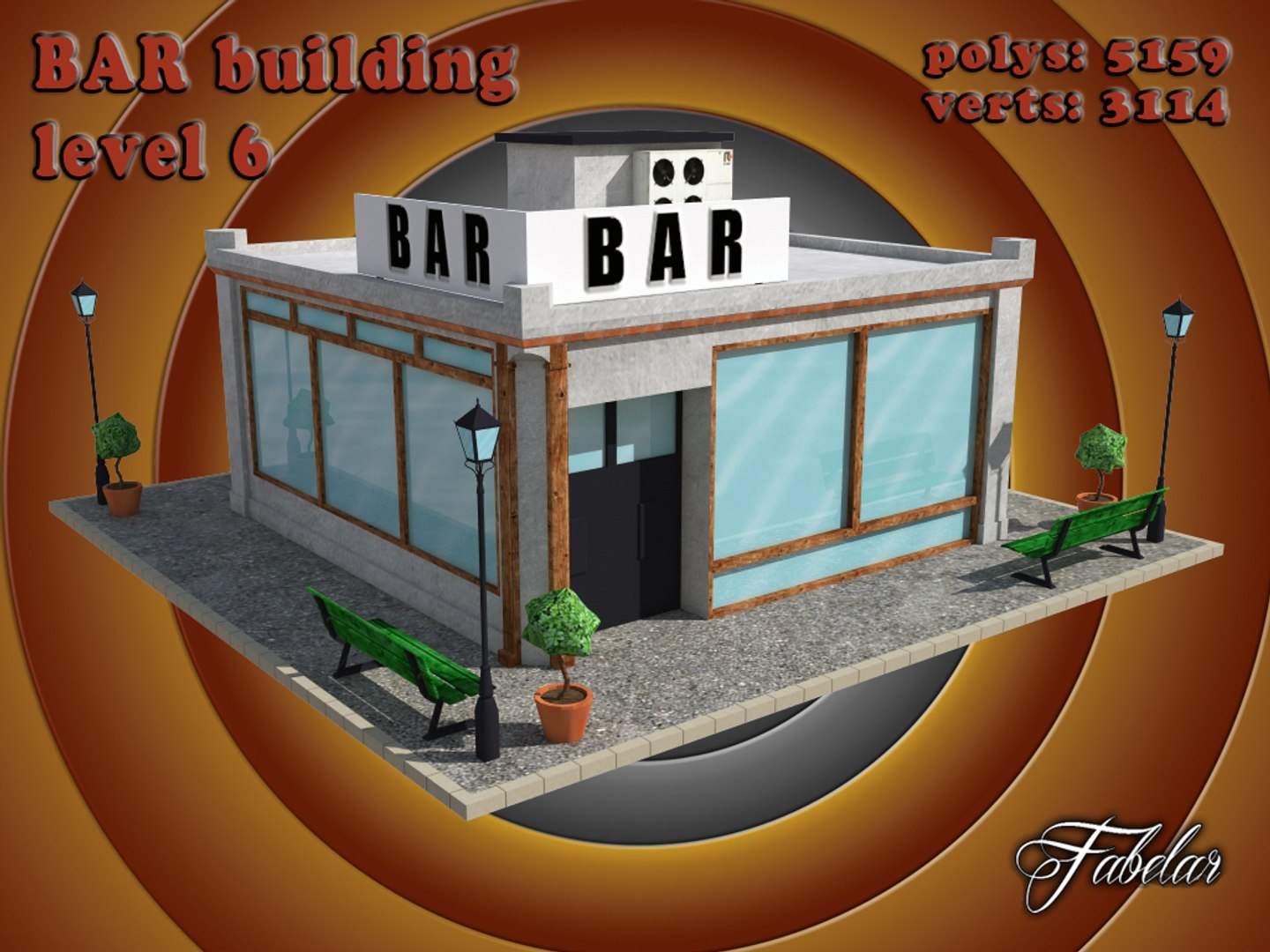 3ds Max Bar Level 6