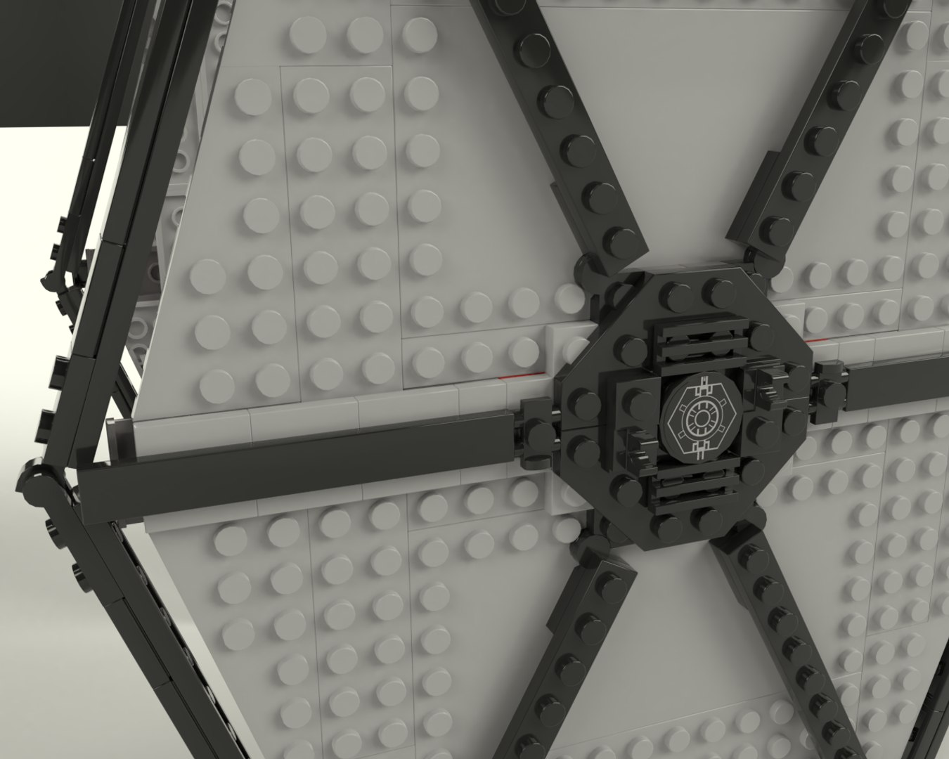 Lego Order Tie Fighter Model - TurboSquid 1320035
