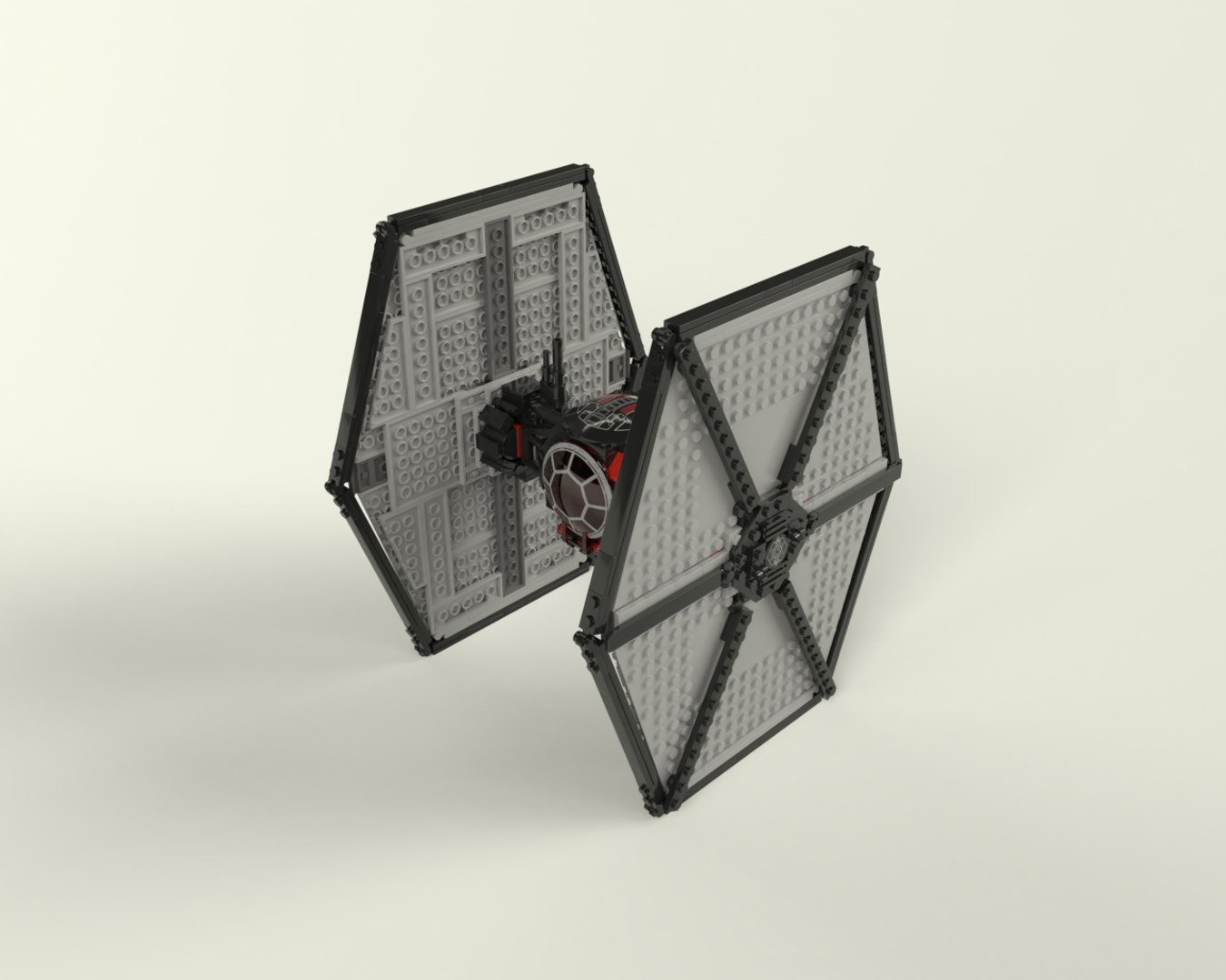 Lego Order Tie Fighter Model - TurboSquid 1320035