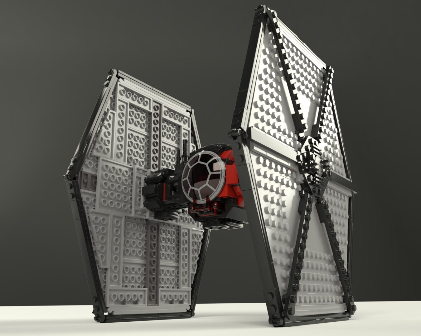 Lego Order Tie Fighter Model - TurboSquid 1320035